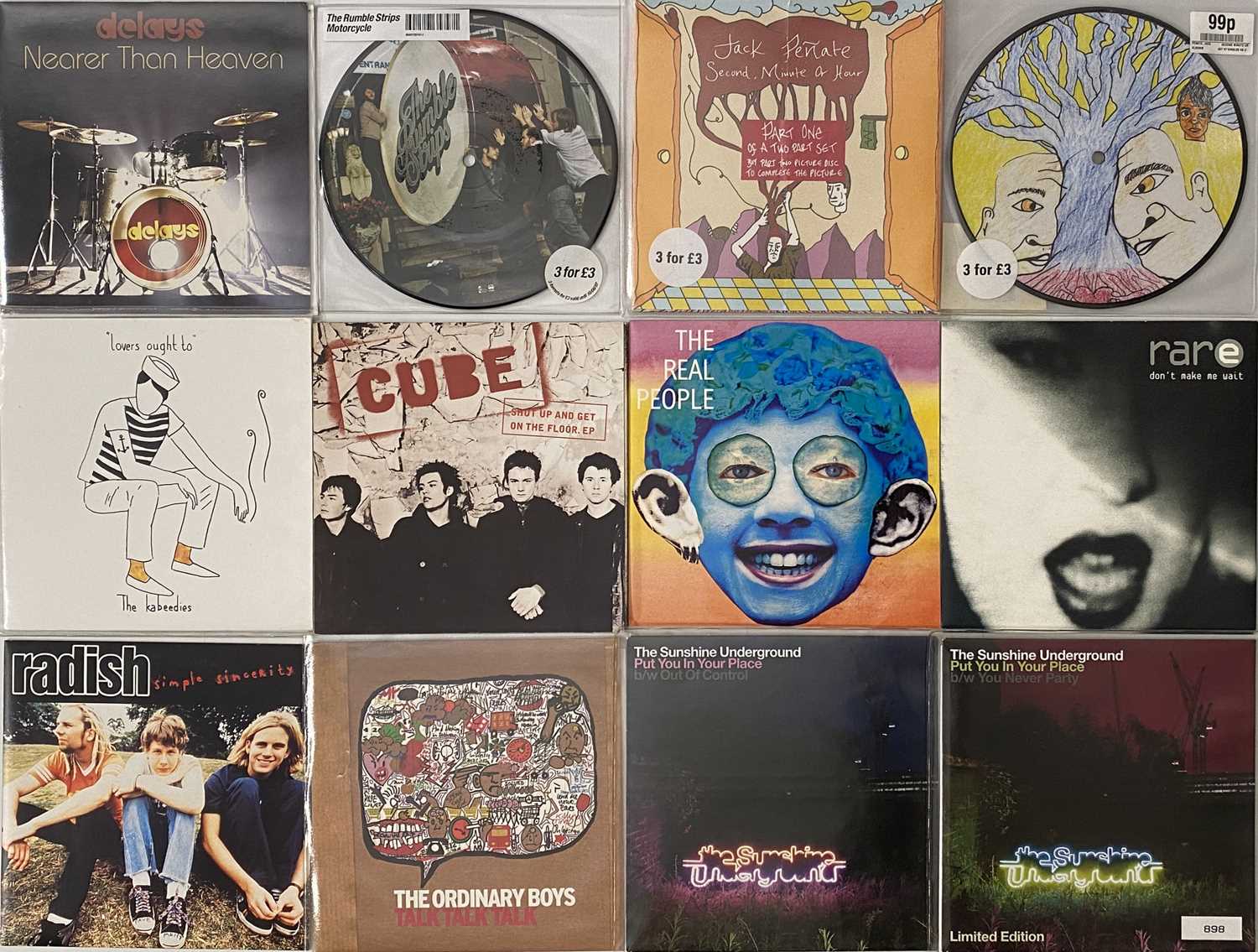 Lot 114 - INDIE/ ALT/ POP - 7" COLLECTION