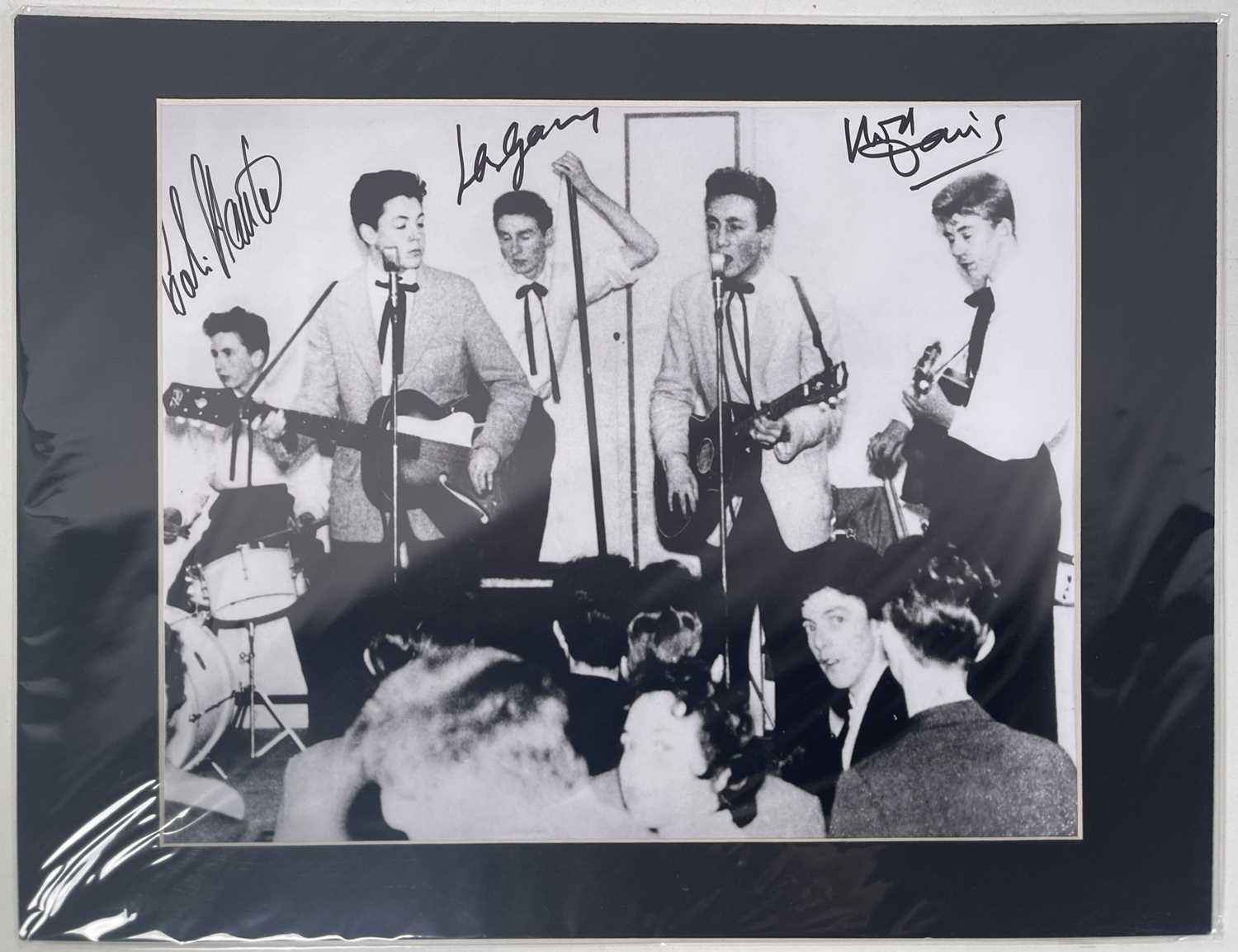 Lot 320 - THE BEATLES RELATED SIGNED ITEMS.