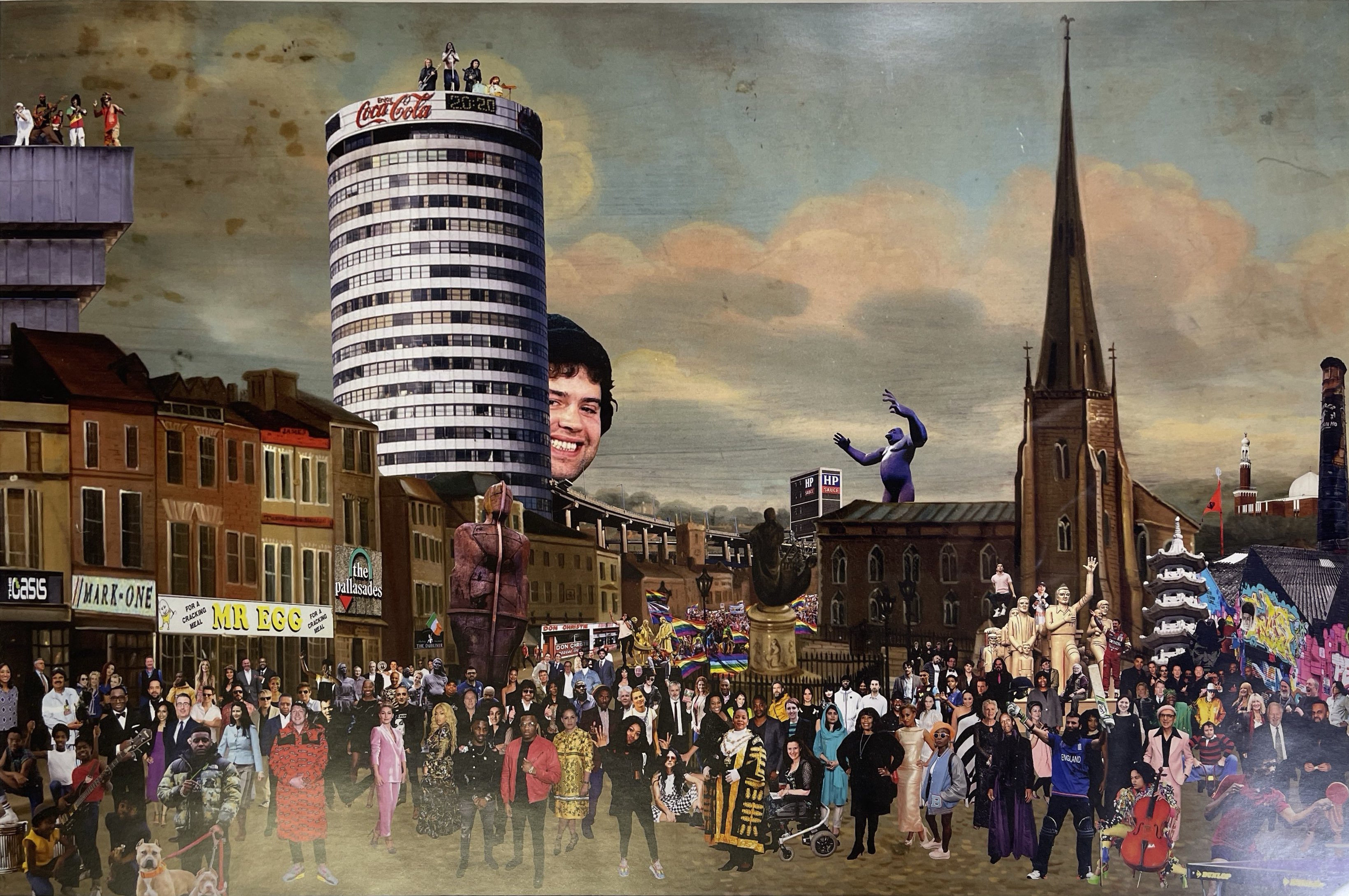 Lot 23 - COLD WAR STEVE (BRITISH, 1949-) -'BENNY'S