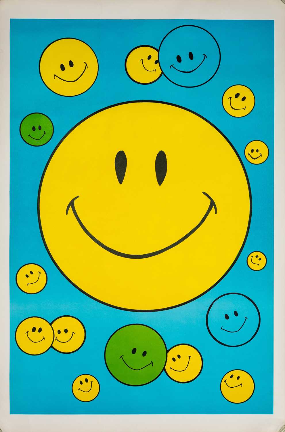 Lot 158 - PSYCHEDELIA - ORIGINAL SMILEY FACES HEAD