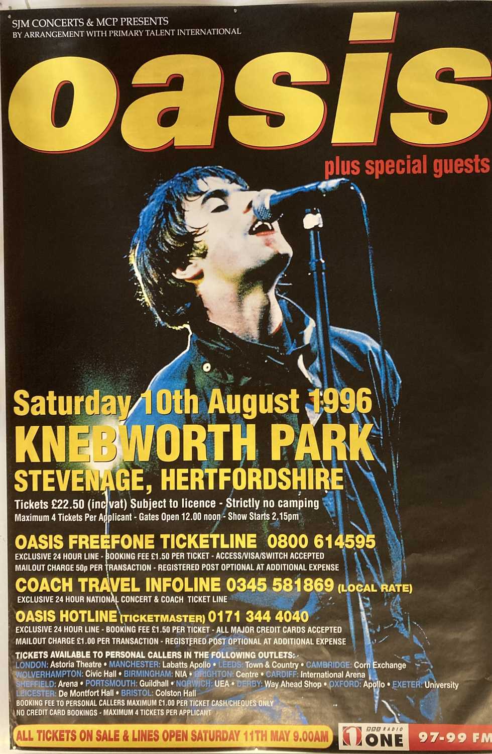 Lot 114 - OASIS BILLBOARD POSTERS
