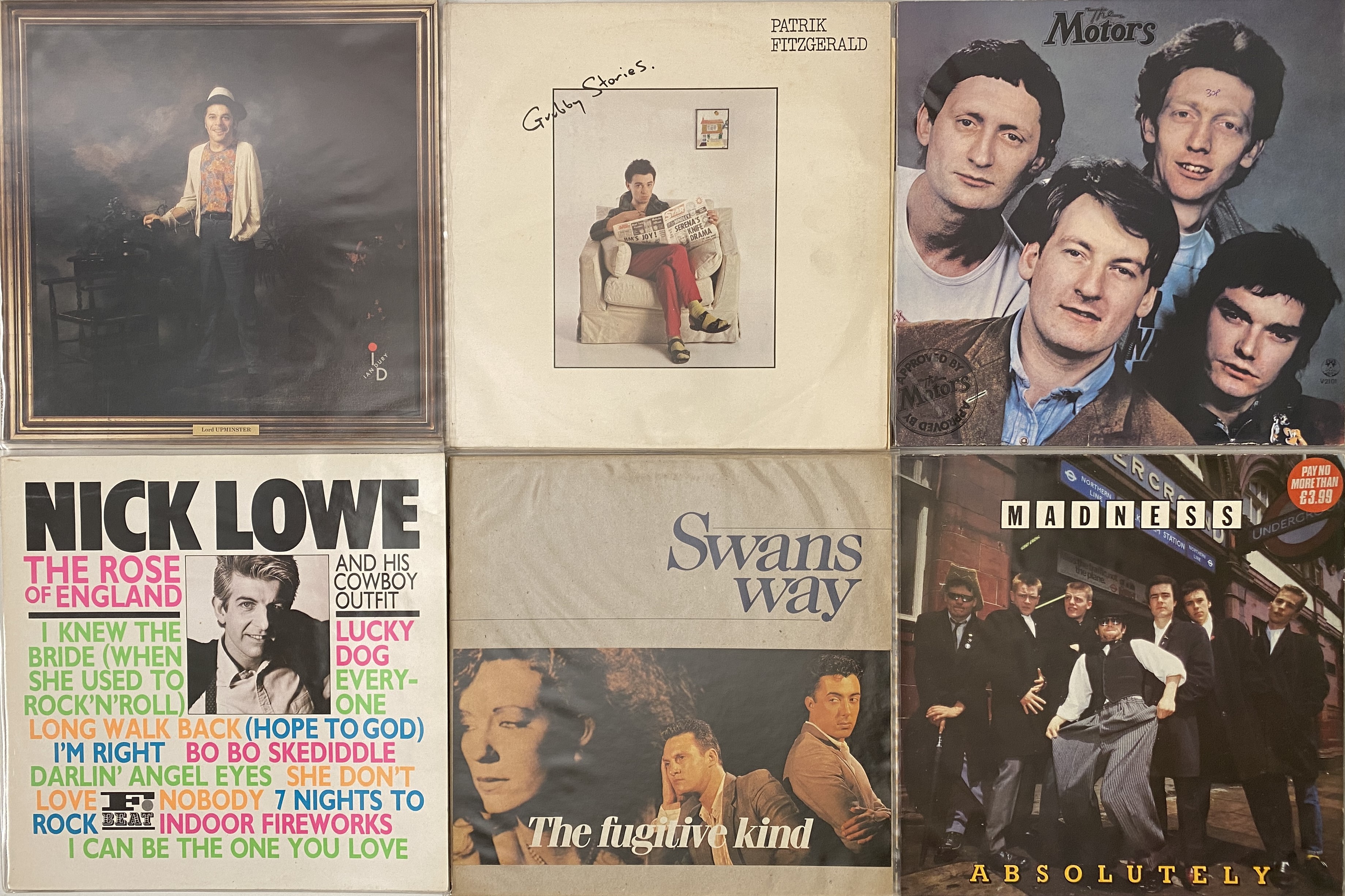Lot 165 - CLASSIC PUNK & NEW WAVE - LP COLLECTION.