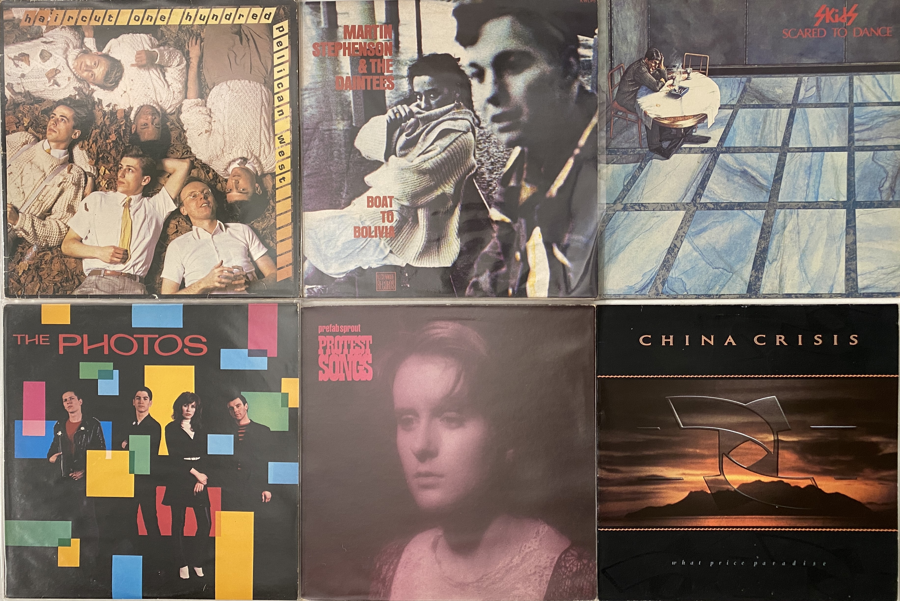 Lot 156 - PUNK/NEW WAVE /COOL/SYNTH POP - LPs.