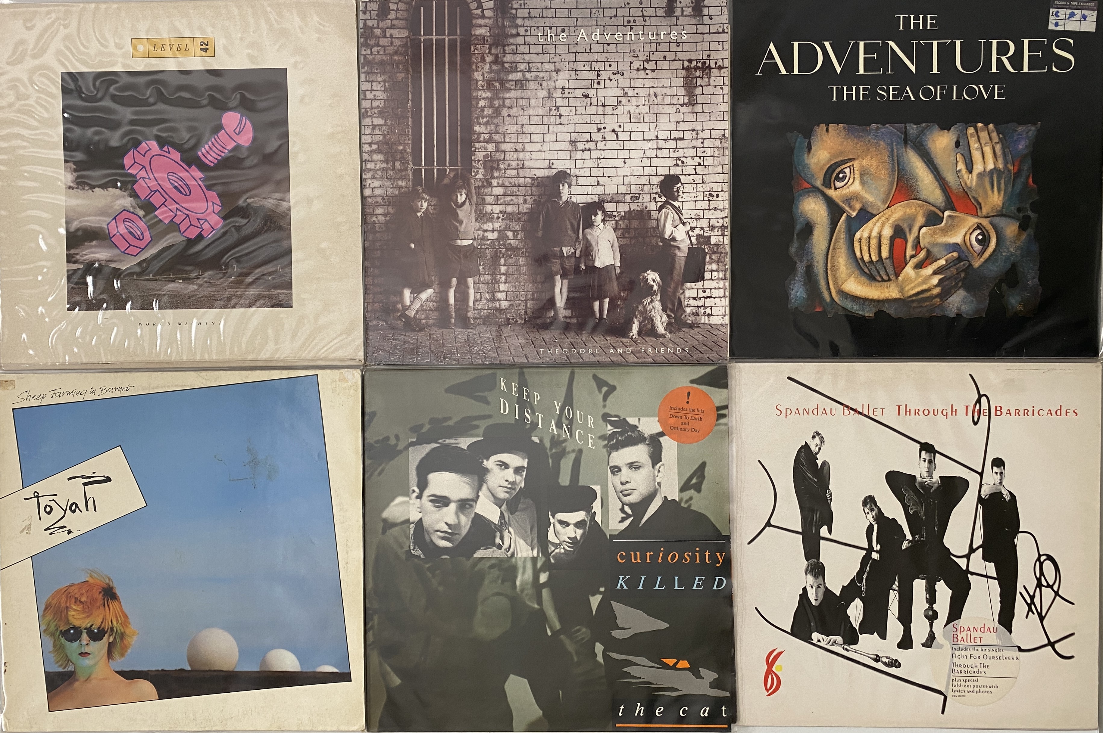 Lot 156 - PUNK/NEW WAVE /COOL/SYNTH POP - LPs.