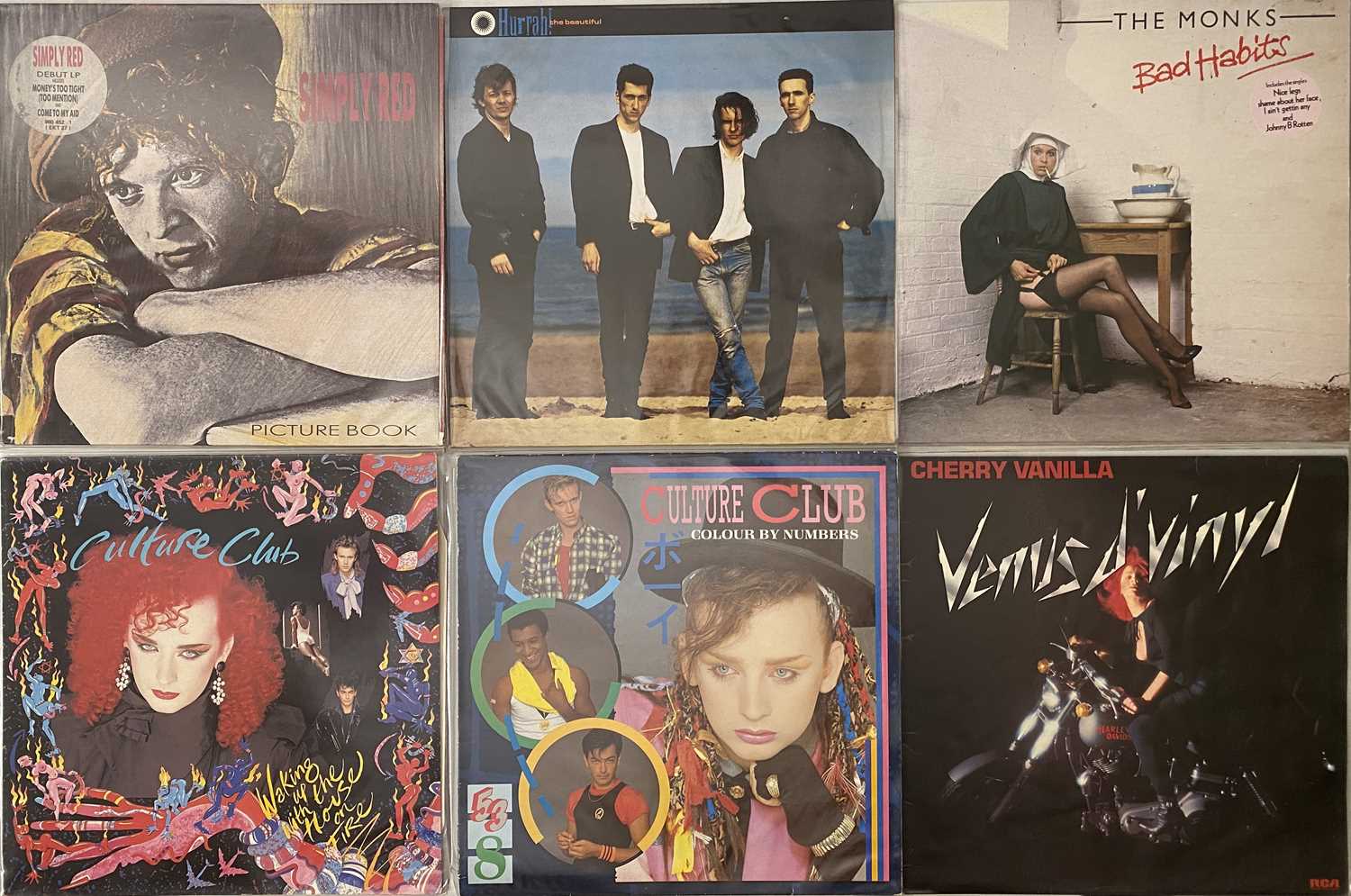 Lot 156 - PUNK/NEW WAVE /COOL/SYNTH POP - LPs.