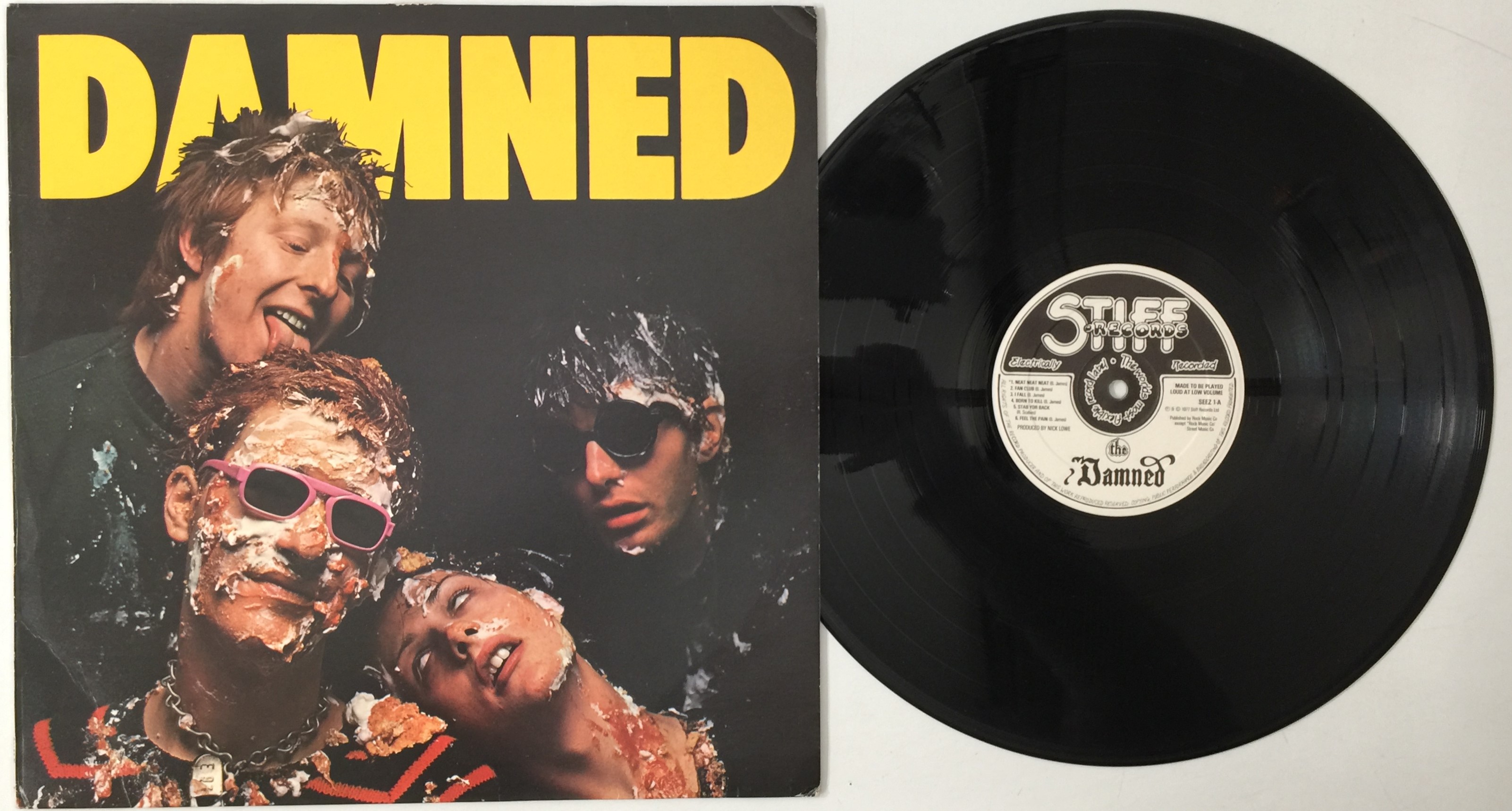 Lot 172 - THE DAMNED - DAMNED DAMNED DAMNED LP