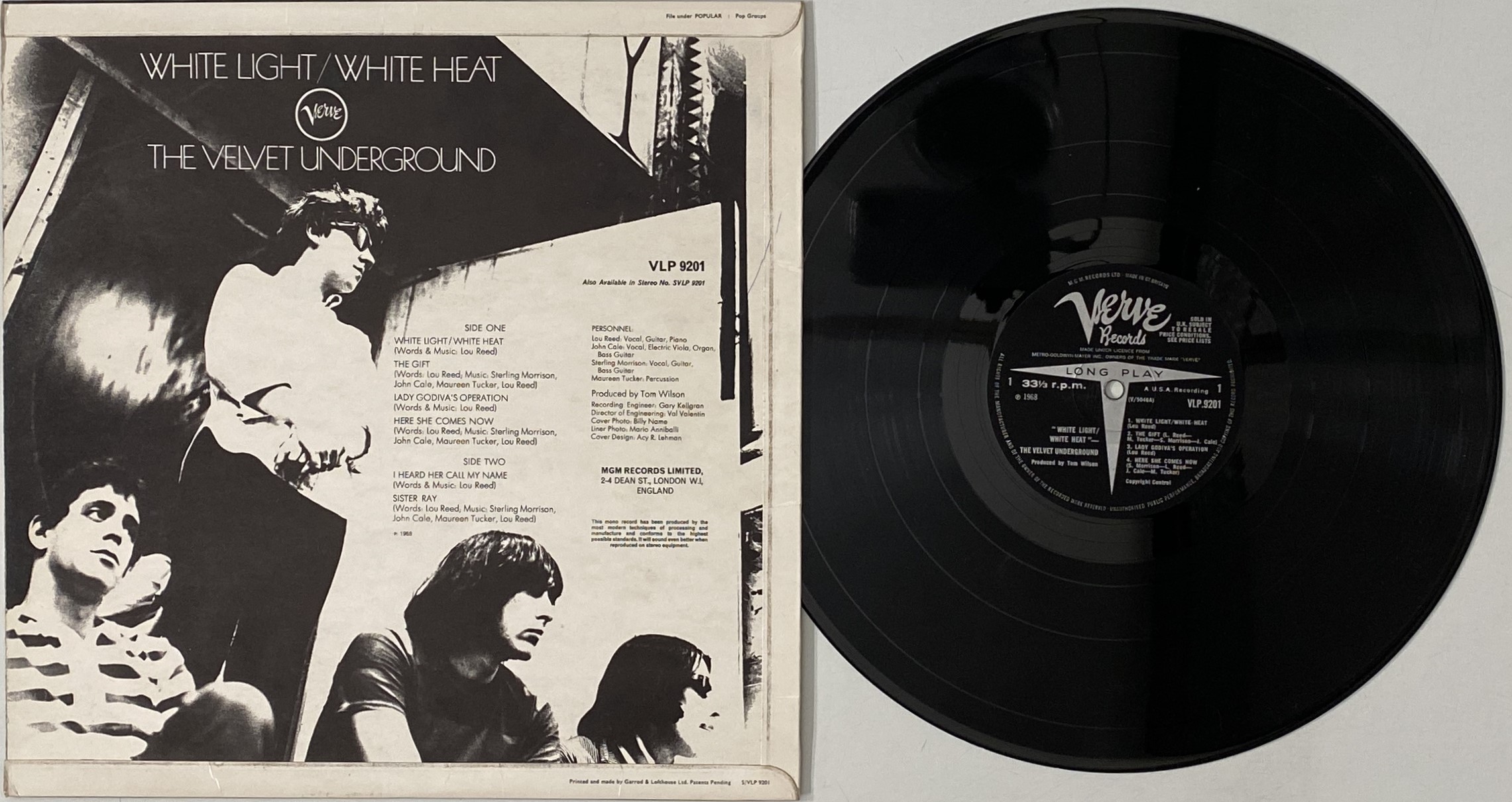 Lot 12 - THE VELVET UNDERGROUND AND RELATED - LP PACK