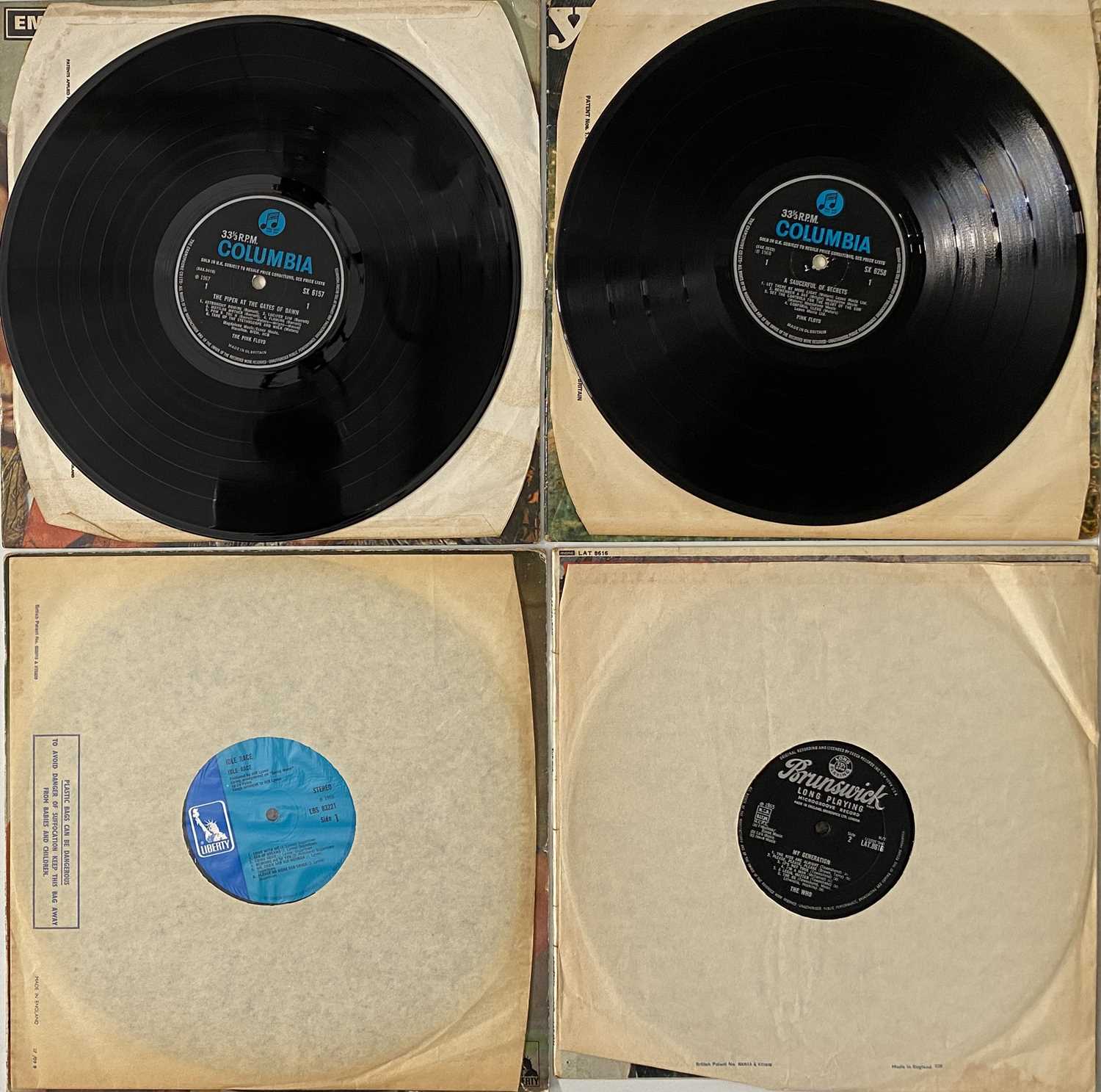 Lot 57 - 60s ROCK/ PROG - LP PACK