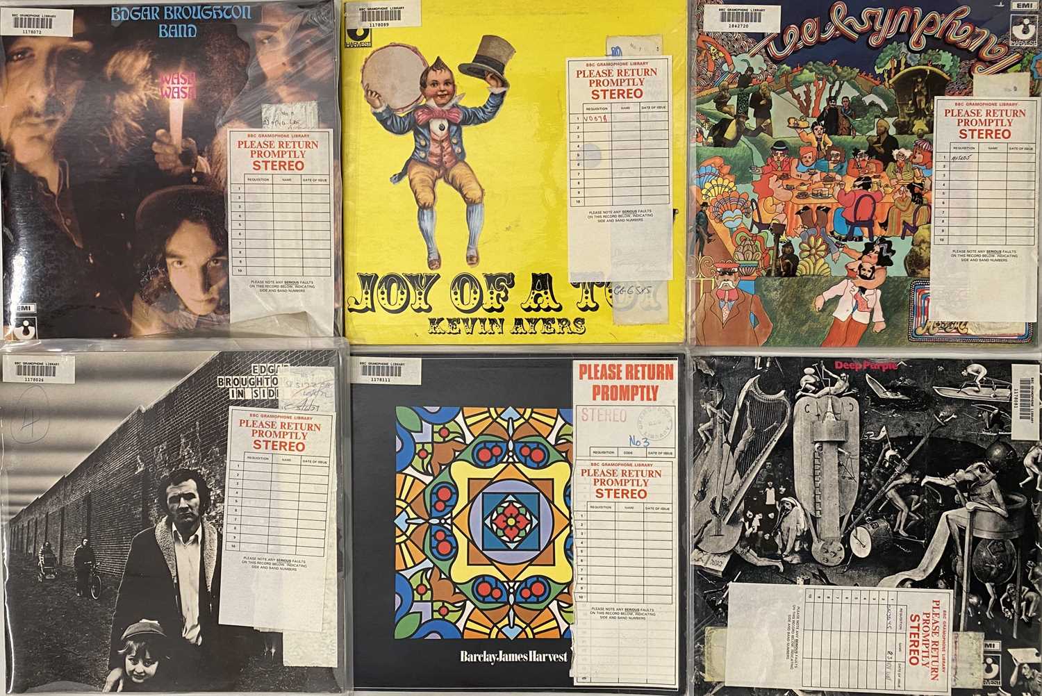 Lot 72 - HARVEST RECORDS - LP RARITIES PACK