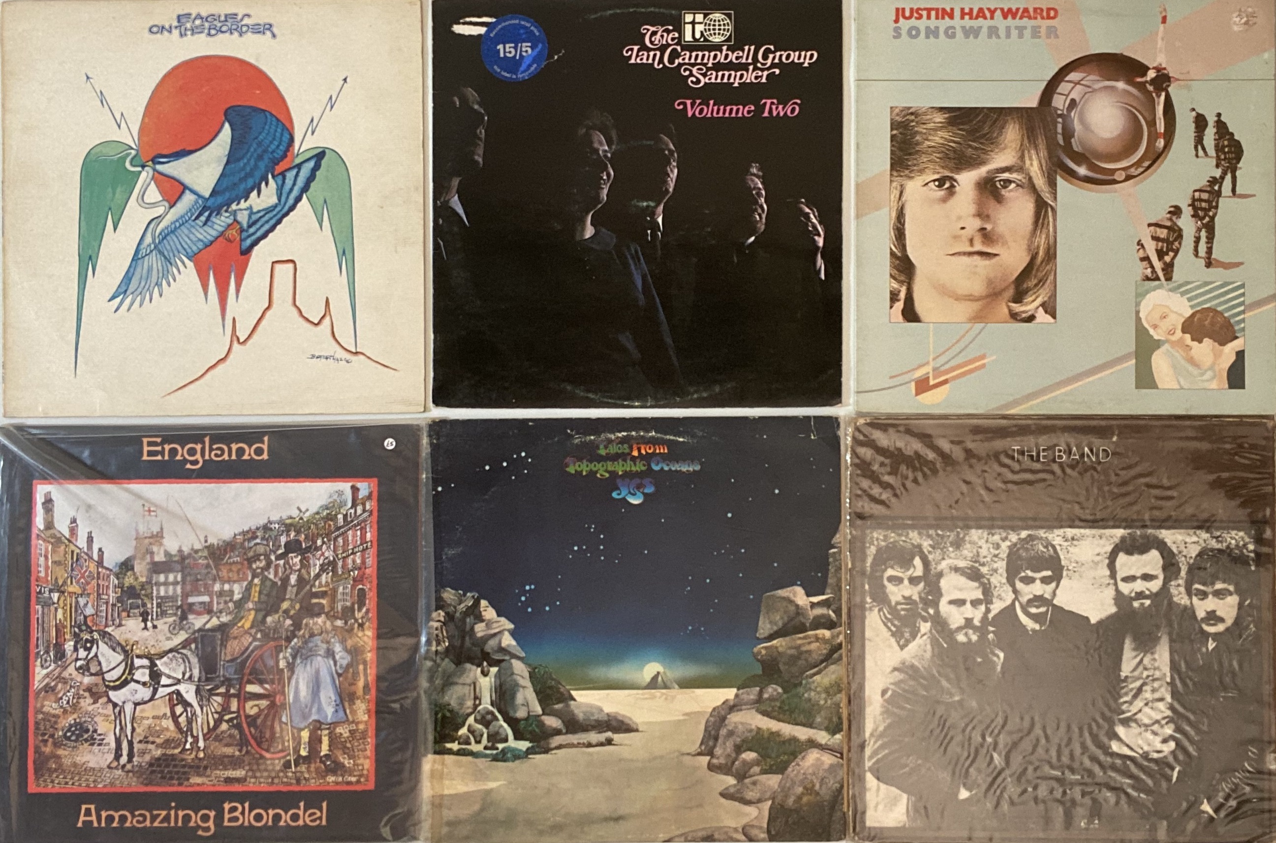 Lot 1169 - CLASSIC/PROG/FOLK/BLUES-ROCK - LPs