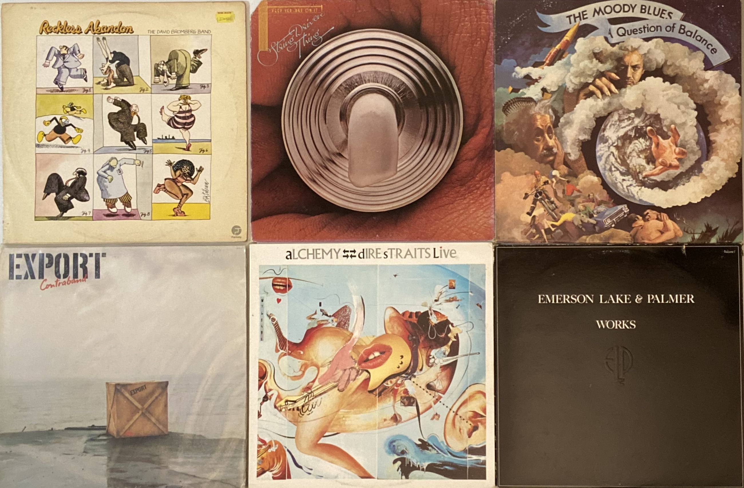 Lot 1169 - CLASSIC/PROG/FOLK/BLUES-ROCK - LPs