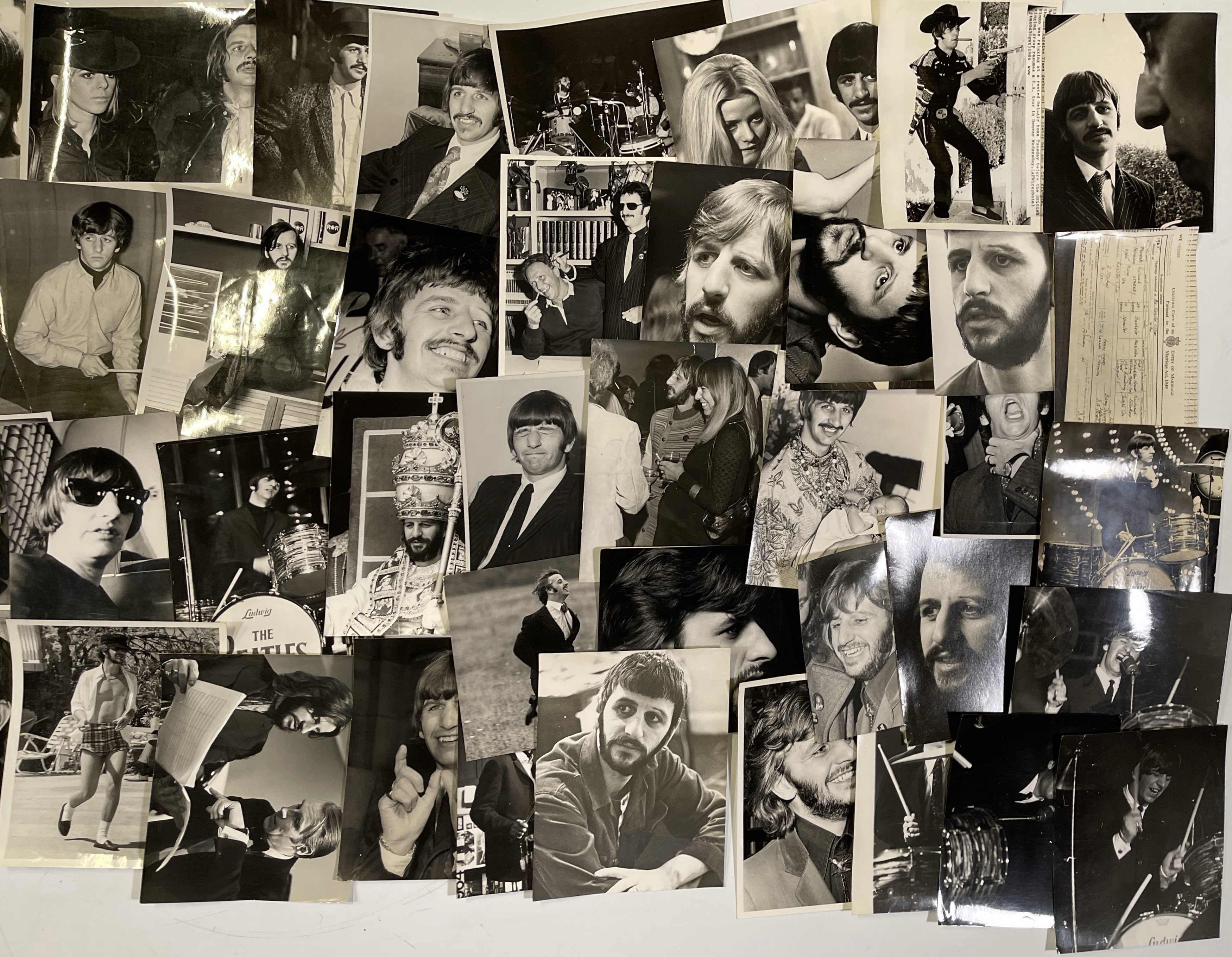Lot 295 - THE BEATLES - RINGO STARR - COLLECTION OF