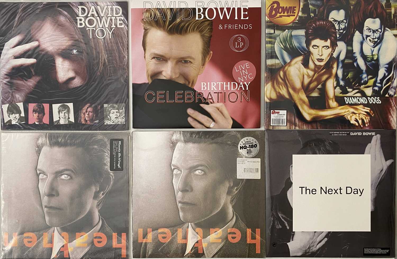 Lot 39 - DAVID BOWIE - MODERN PRESSINGS/ REISSUE LPs