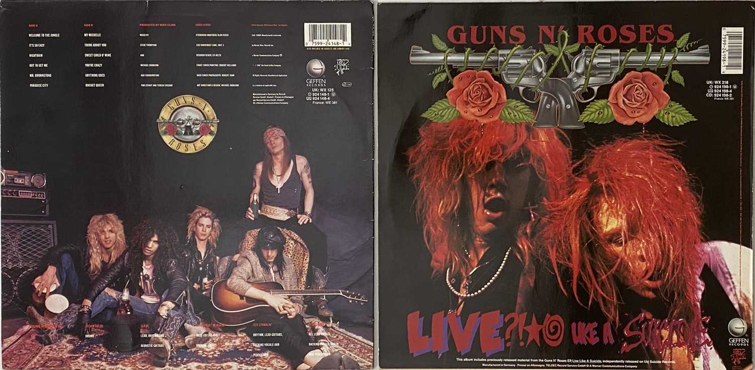 Lot 58 - GUNS N ROSES - LP/ 12" RARITIES PACK