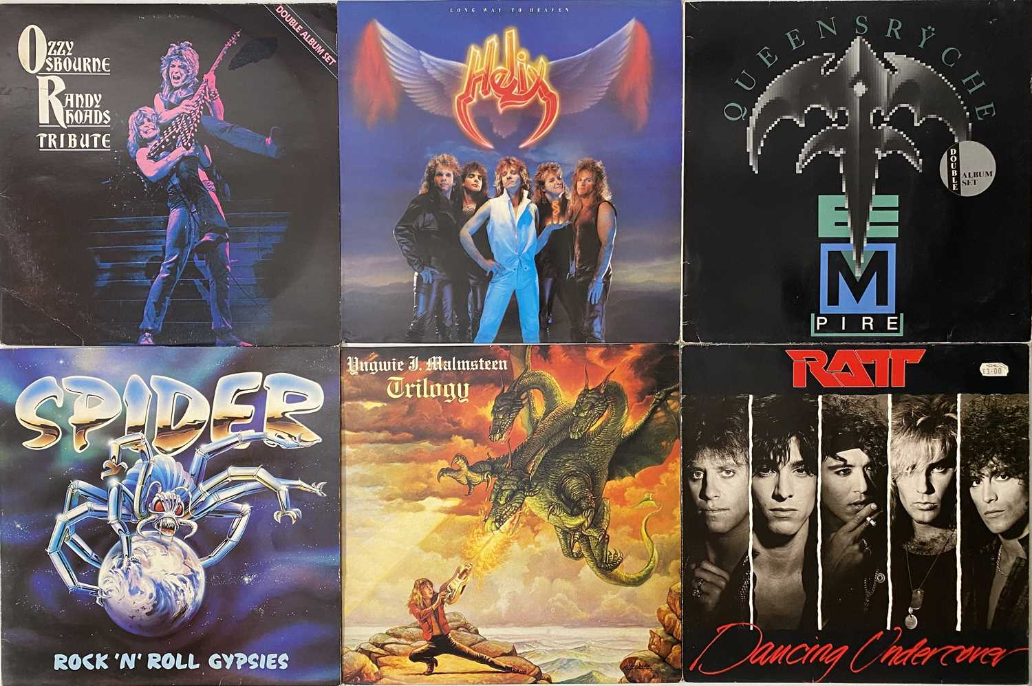Lot 61 - HEAVY ROCK & METAL - LP COLLECTION