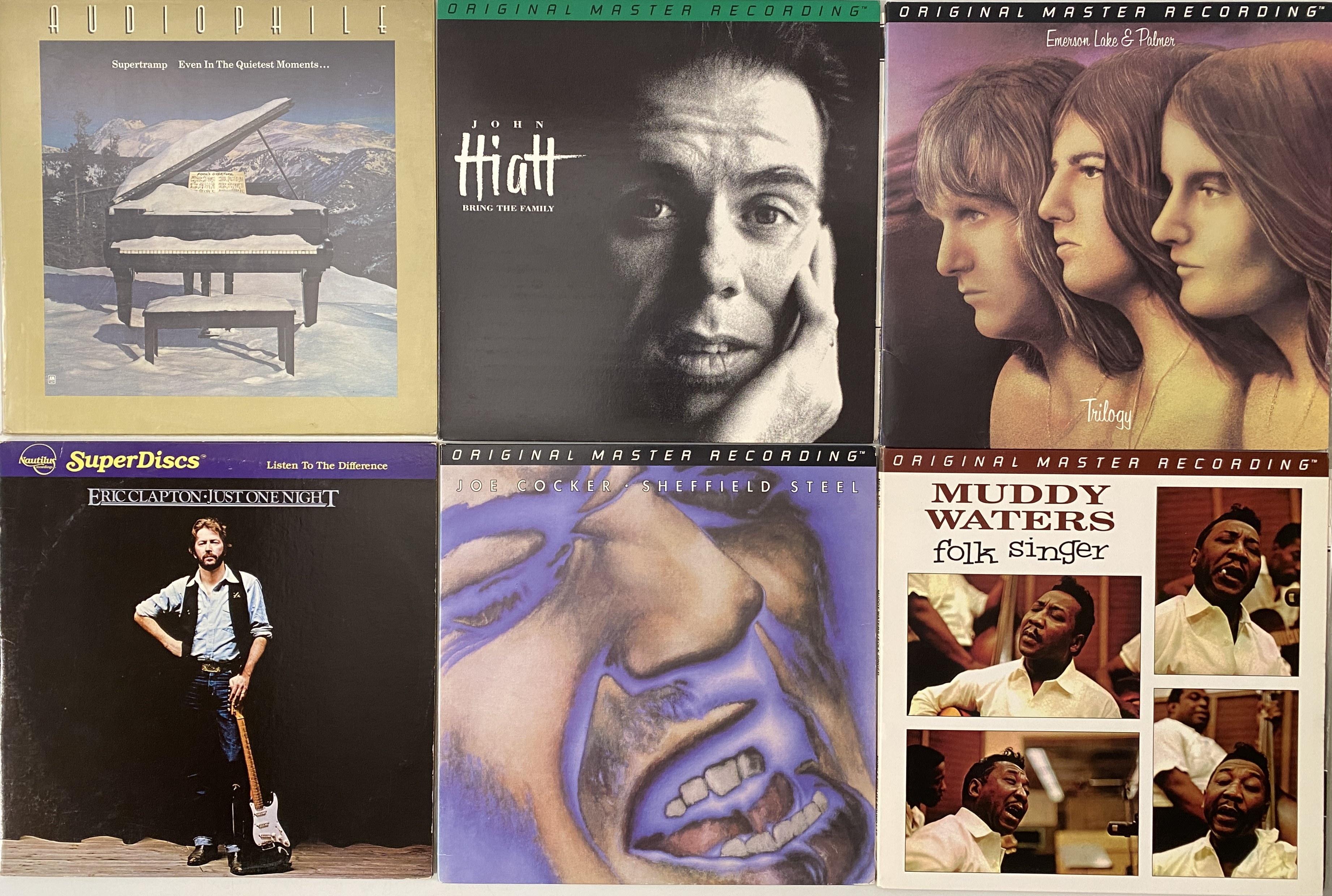 Lot 63 - ROCK/ PROG - AUDIOPHILE LP PACK