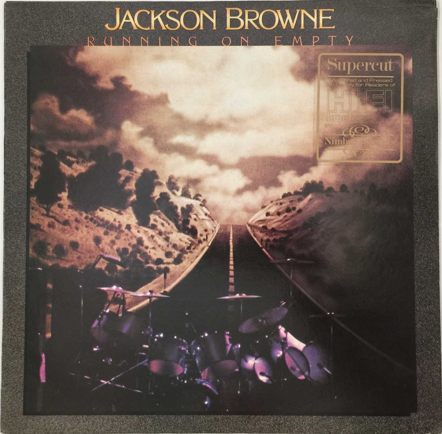 Lot 65 - JACKSON BROWNE - RUNNING ON EMPTY LP