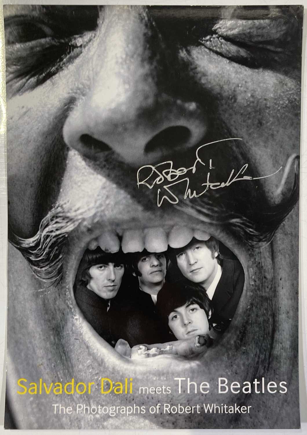 Lot 158 - THE BEATLES - ROBER WHITAKER SIGNED PRINT