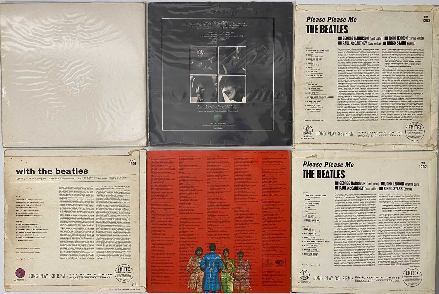 Lot 18 - THE BEATLES - LP COLLECTORS PACK