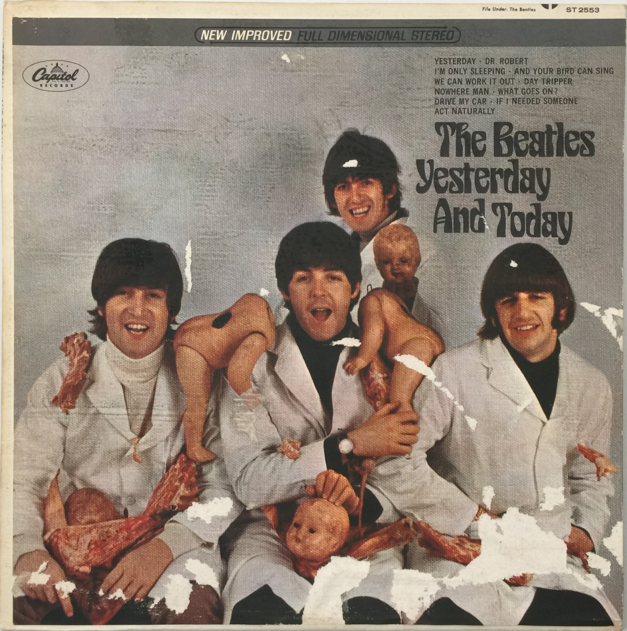Lot 29 - THE BEATLES - YESTERDAY AND TODAY LP (US
