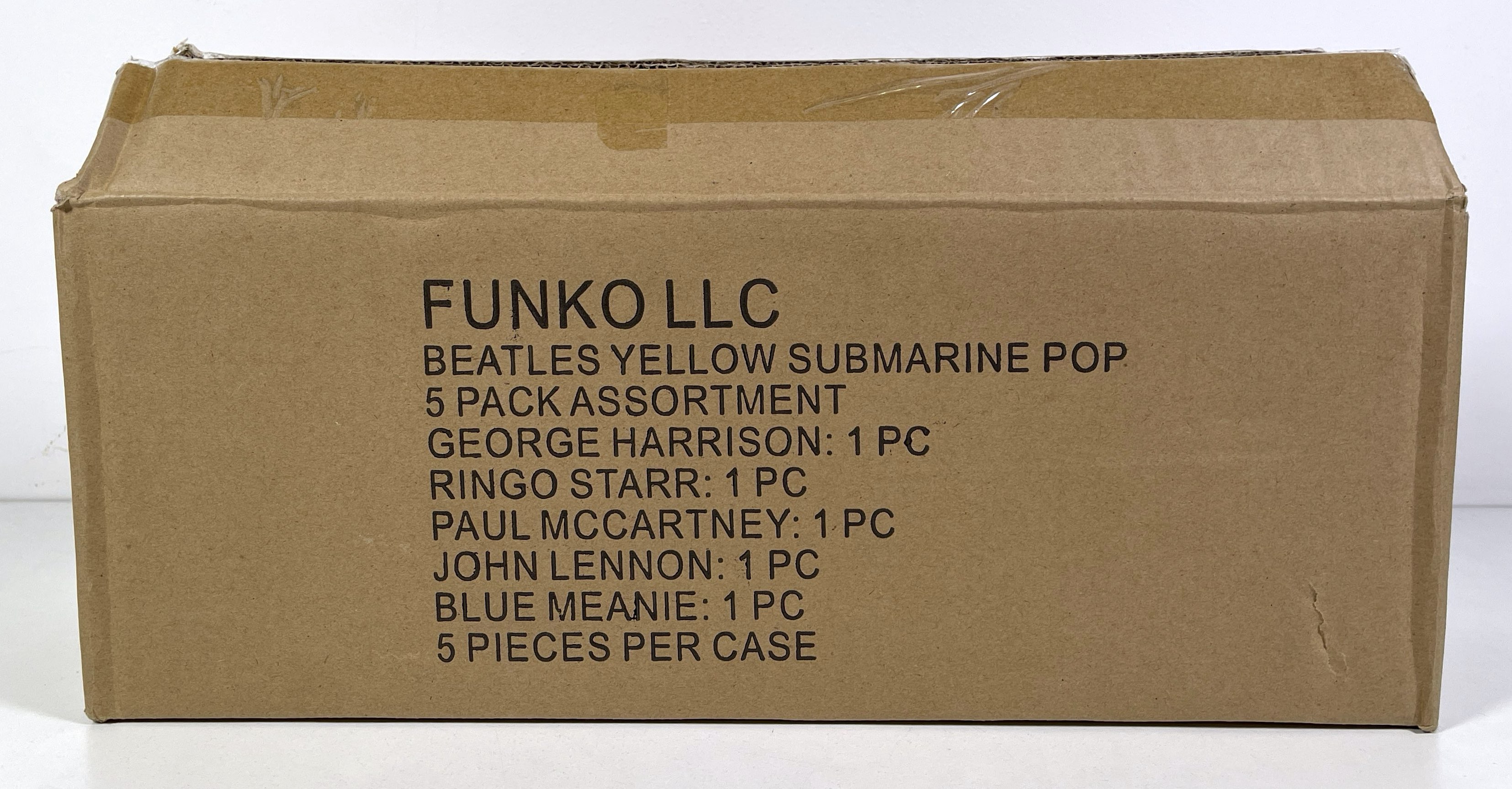 Lot 218 - THE BEATLES - FUNKO POP FIGURINES.
