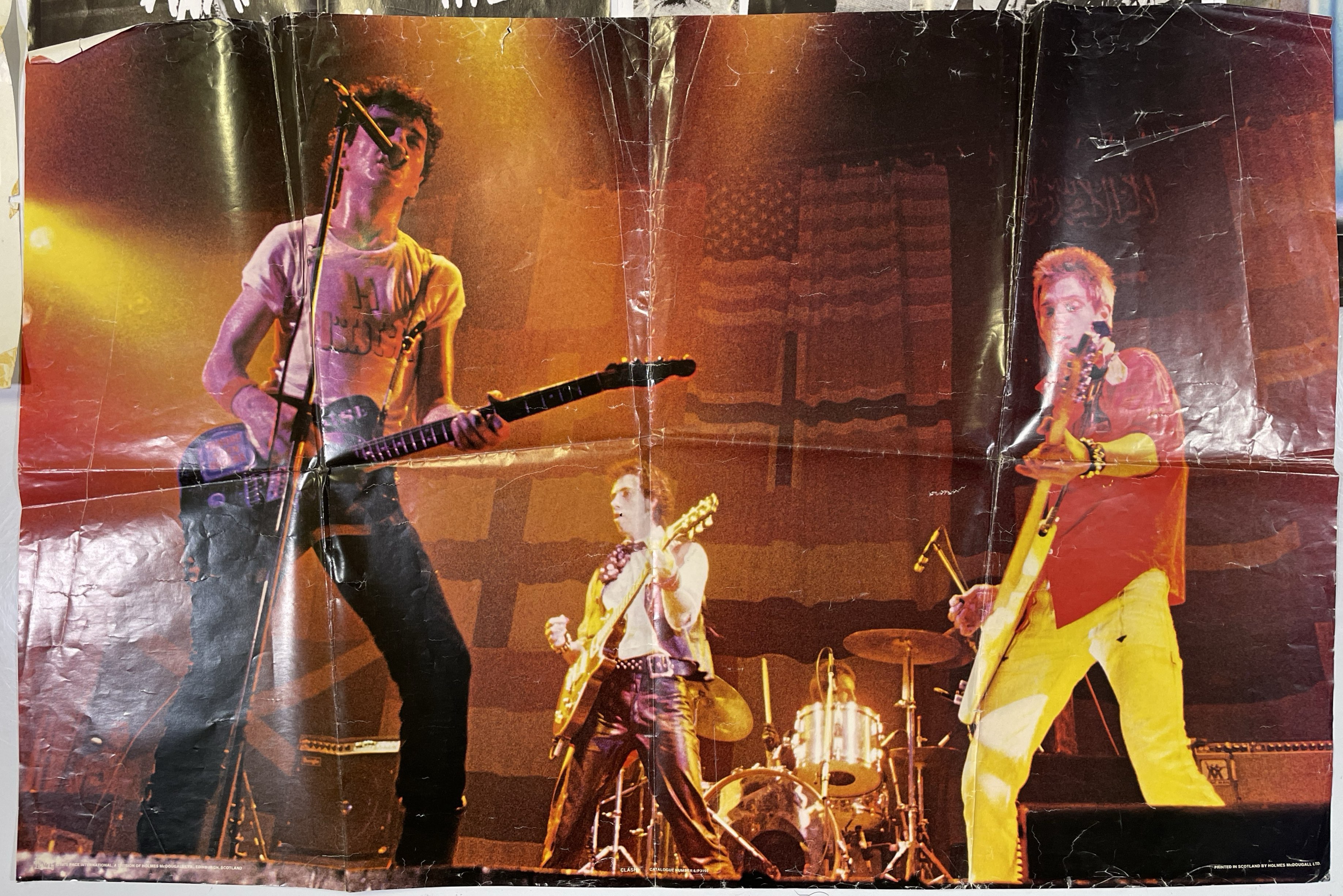 Lot 545 - PUNK POSTERS AND MEMORABILIA INC SHAM 69