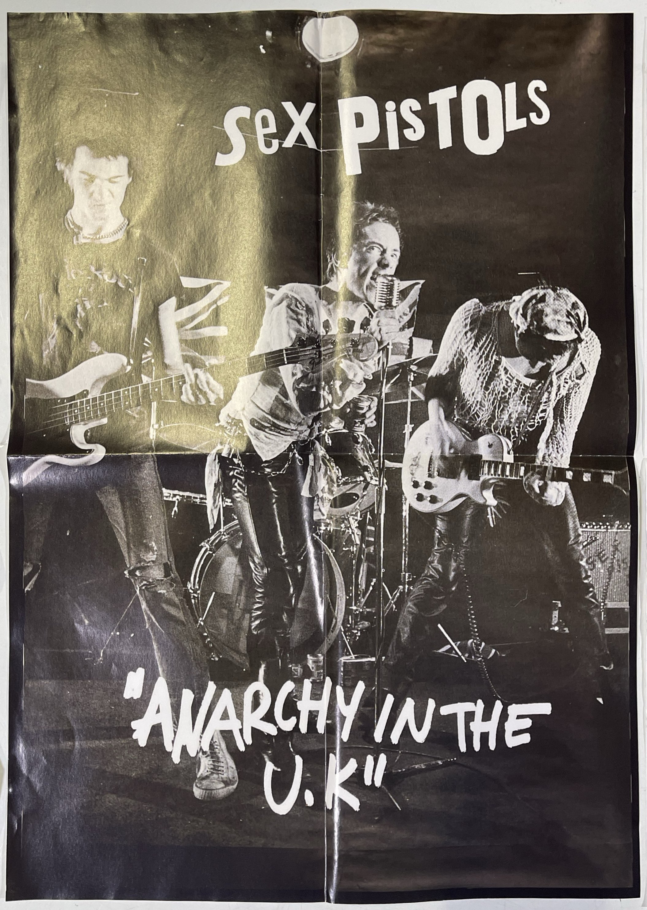 Lot 545 - PUNK POSTERS AND MEMORABILIA INC SHAM 69