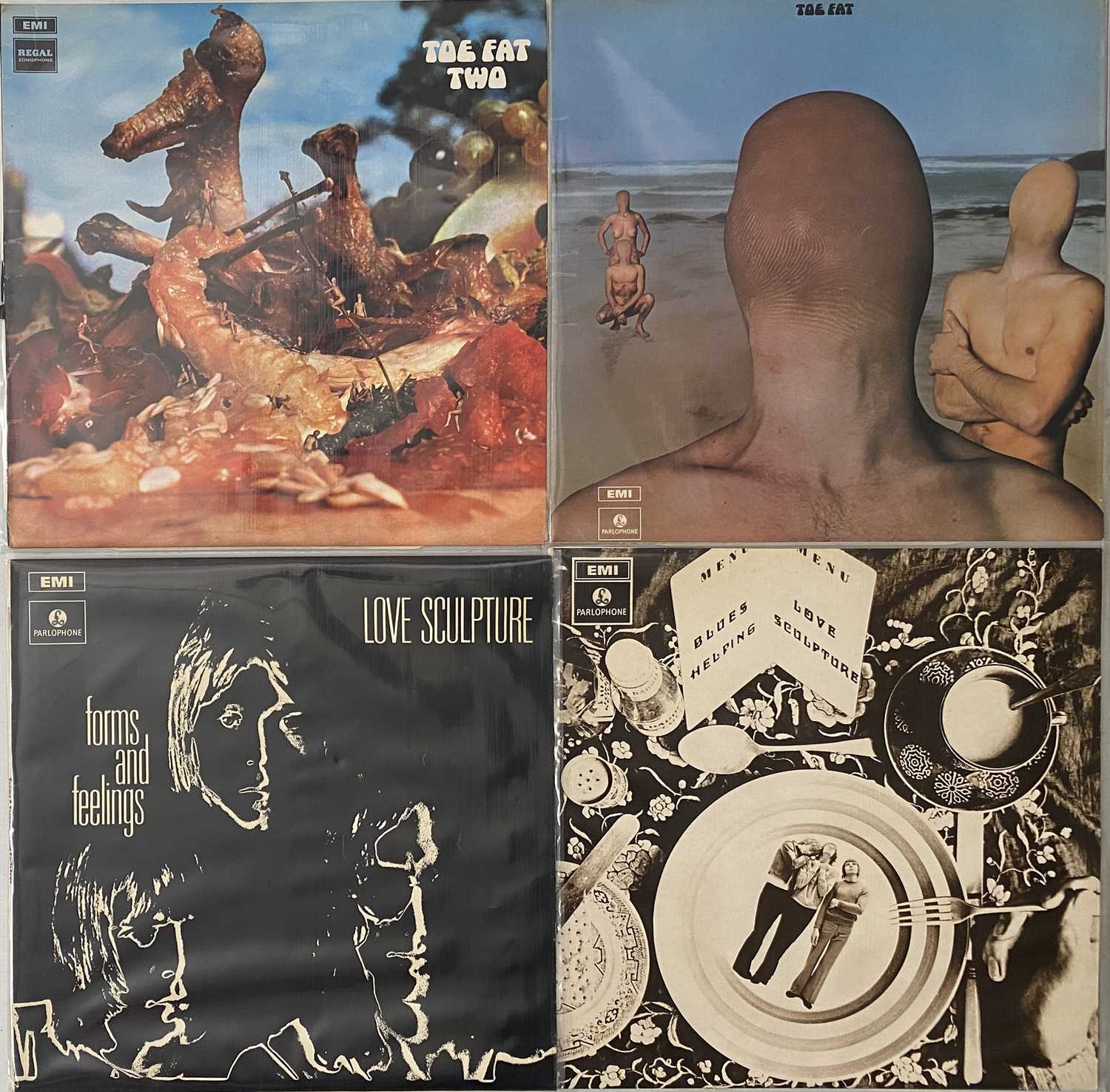 Lot 133 - PROG/ PSYCH/ BLUES ROCK - LP RARITIES PACK