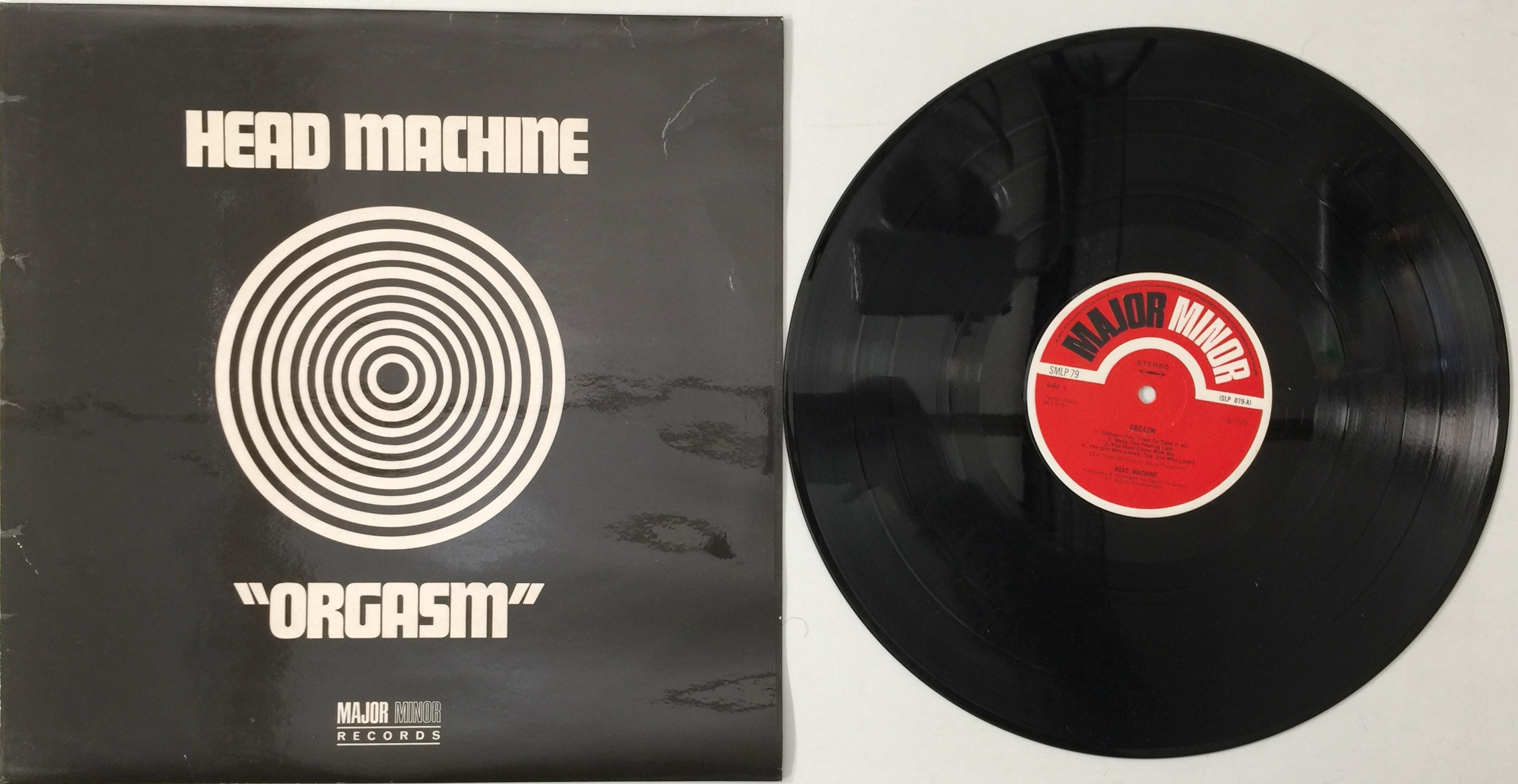 Lot 134 - HEAD MACHINE - ORGASM LP (UK ORIGINAL