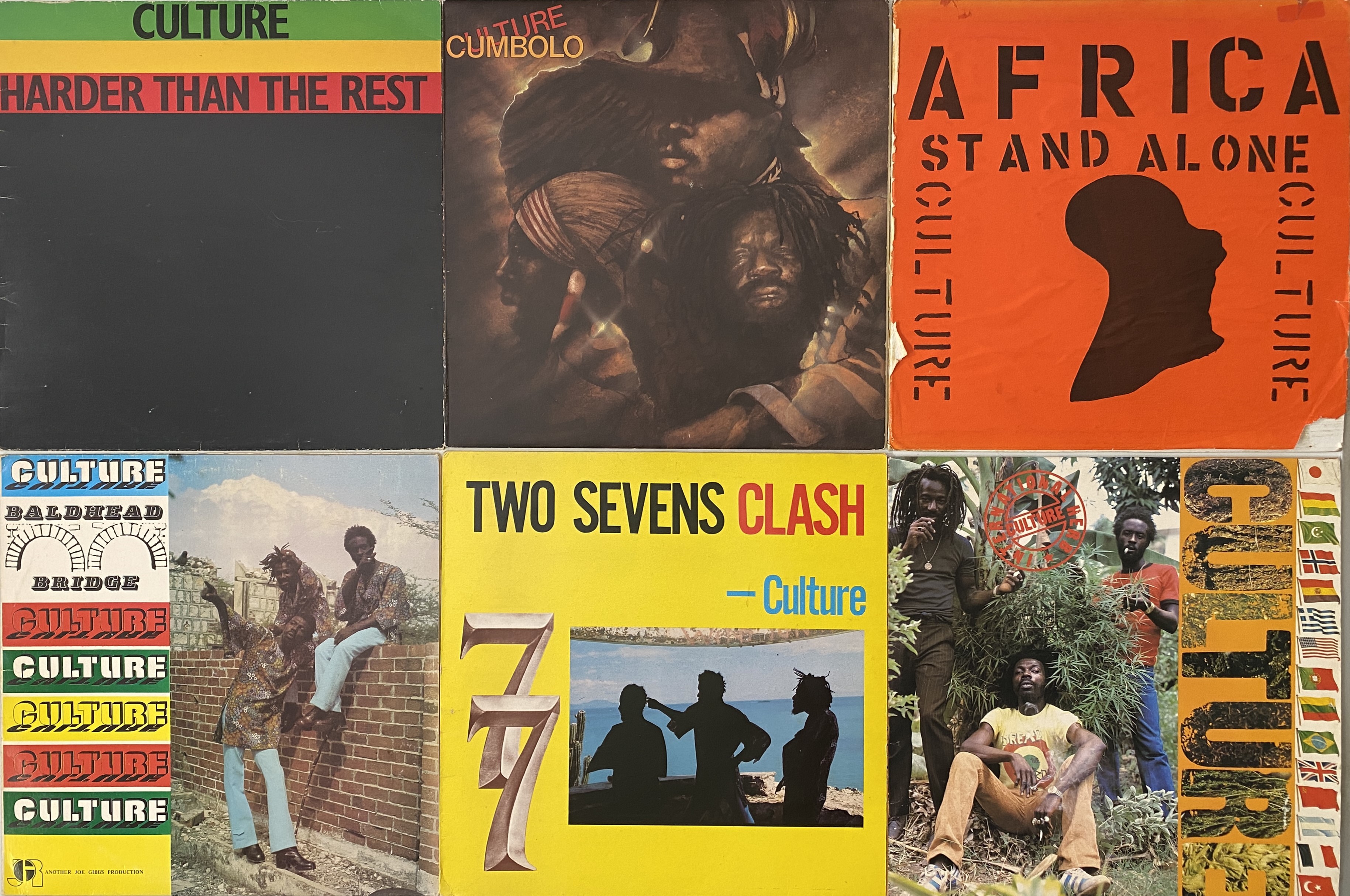 Lot 6 - CULTURE - LP PACK