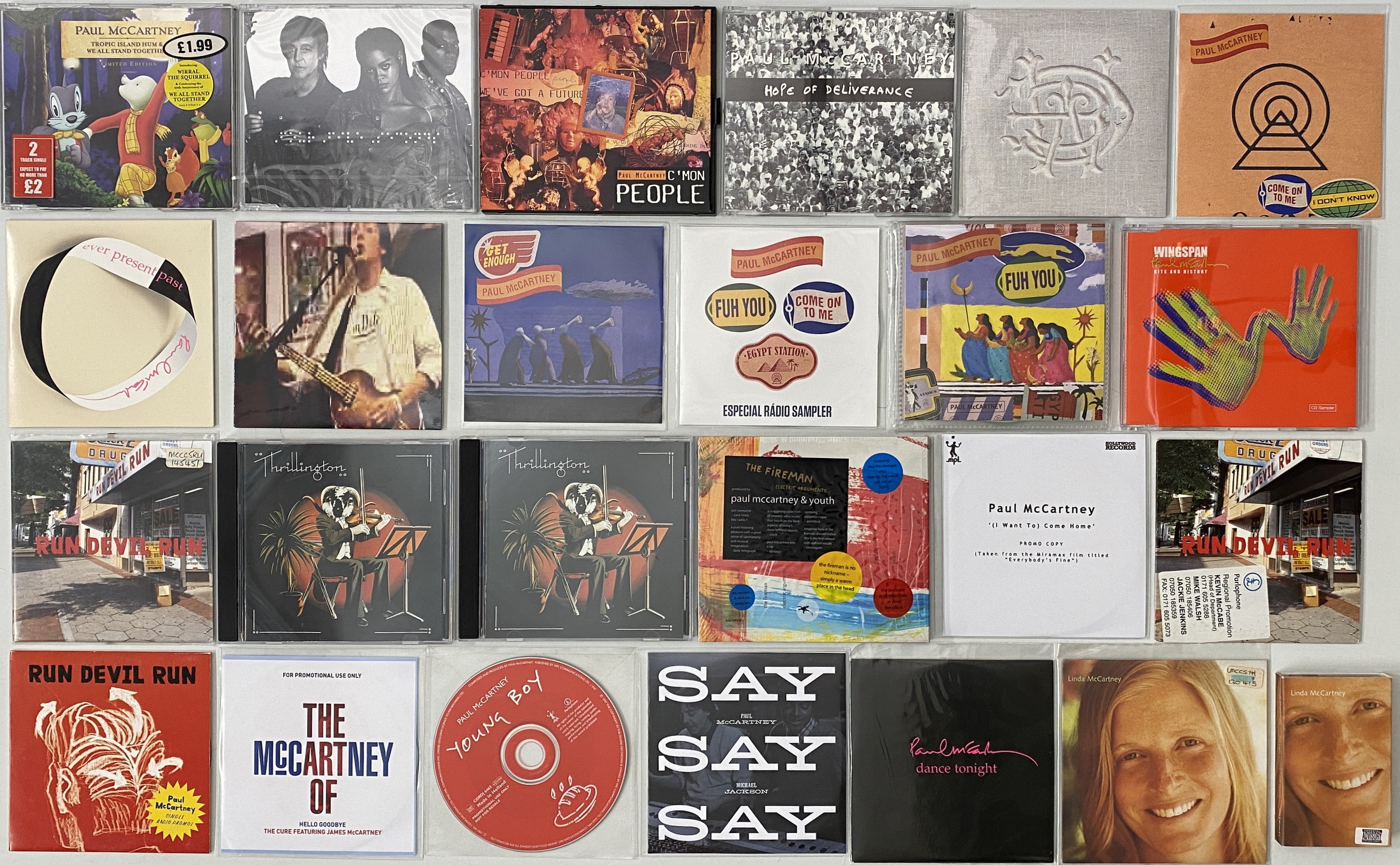 Lot 56 - PAUL MCCARTNEY AND RELATED - CD COLLECTION