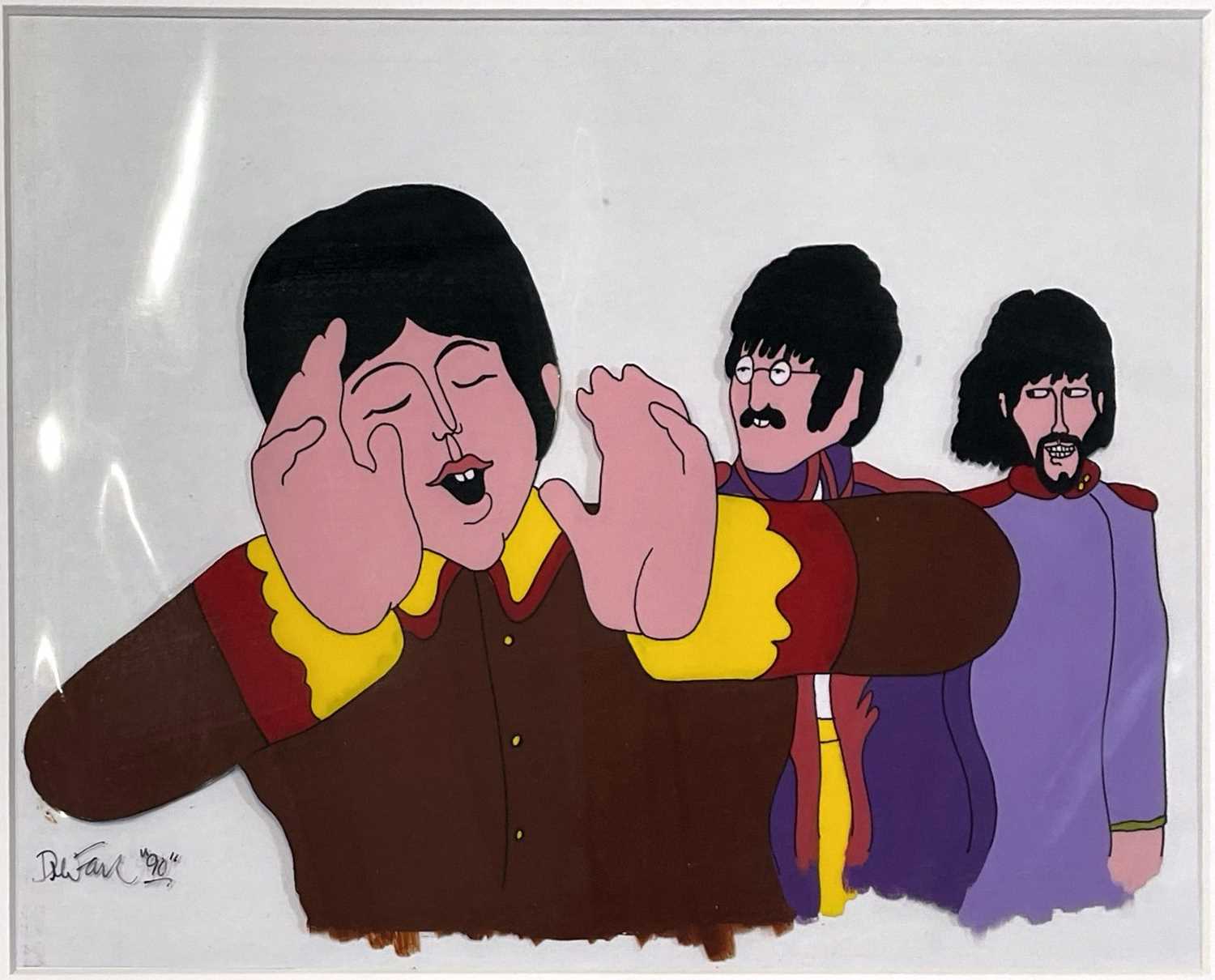 Lot 238 - THE BEATLES - YELLOW SUBMARINE ANIMATION