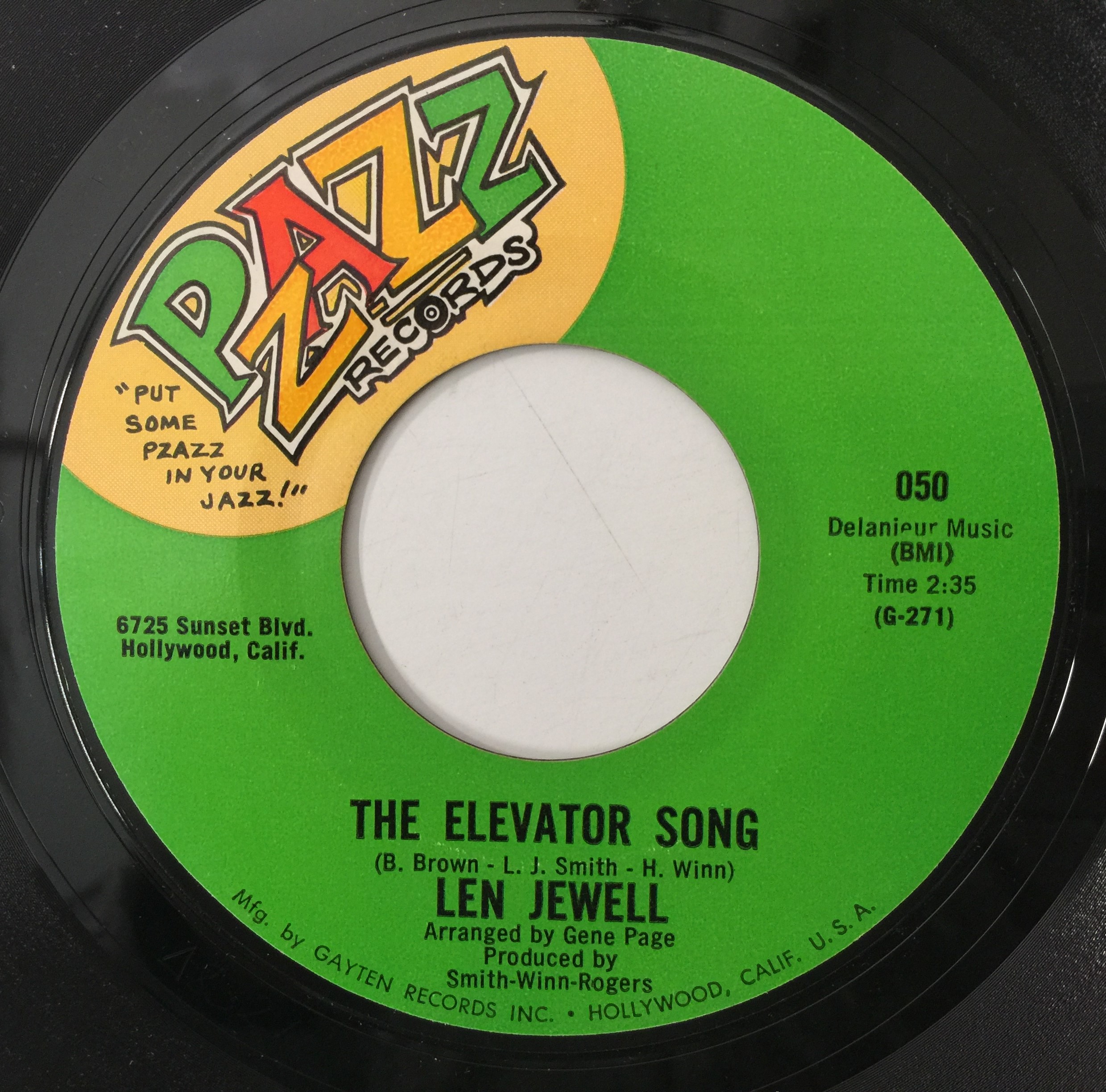Lot 16 - LEN JEWELL - ALL MY GOOD LOVIN' (IS GOING TO
