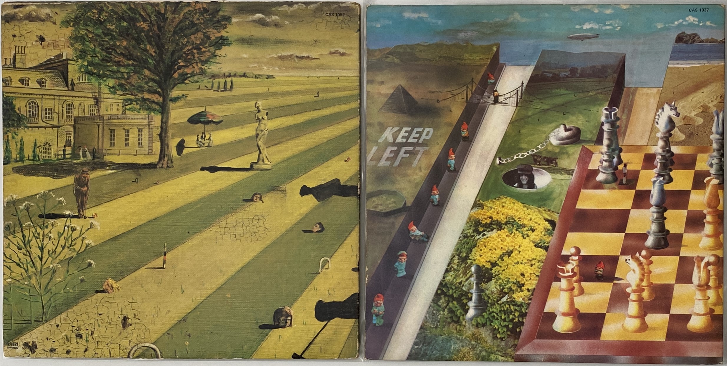 Lot 177 - CHARISMA - PINK SCROLL ORIGINAL UK LPs