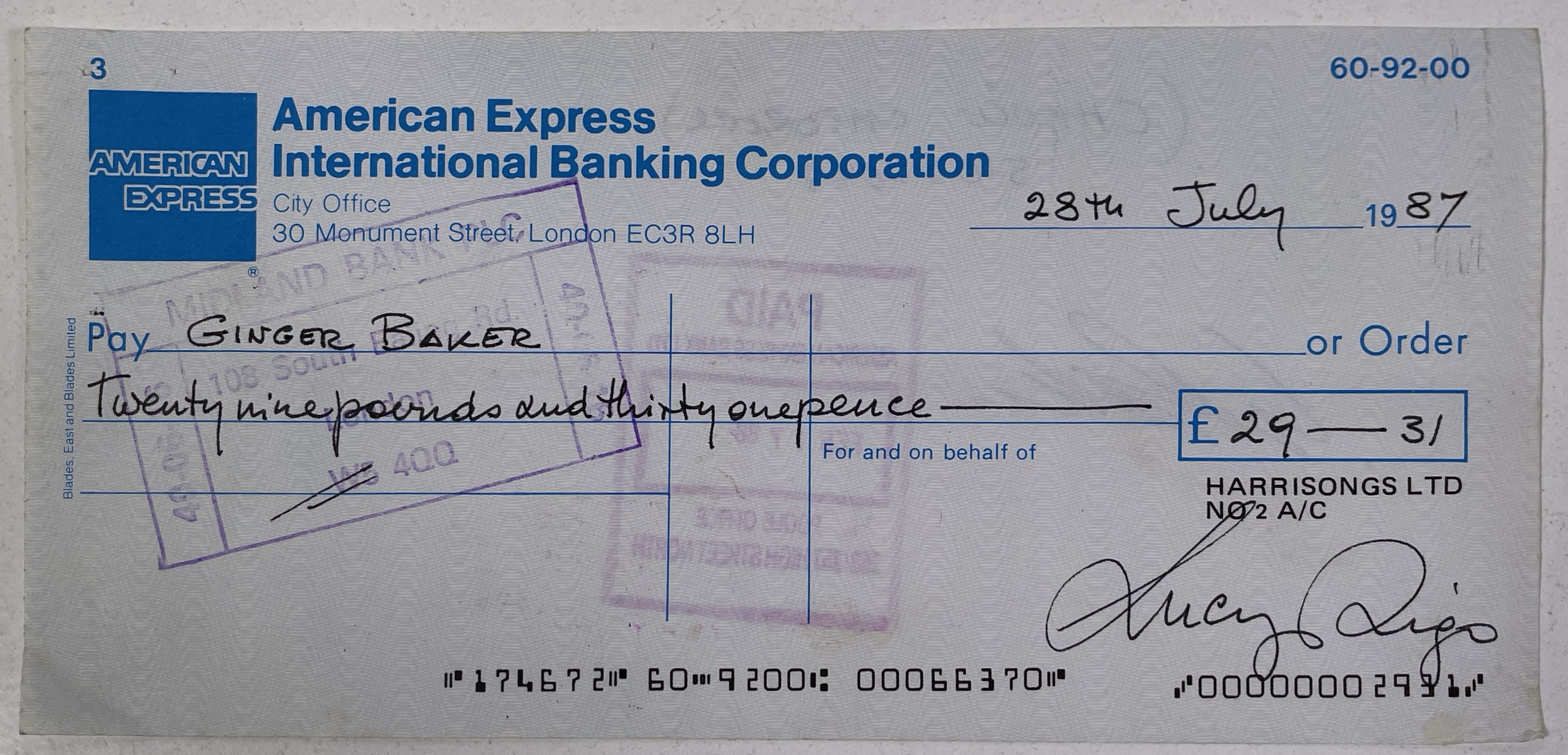 Lot 240 - THE BEATLES - GEORGE HARRISON - HARRISONGS