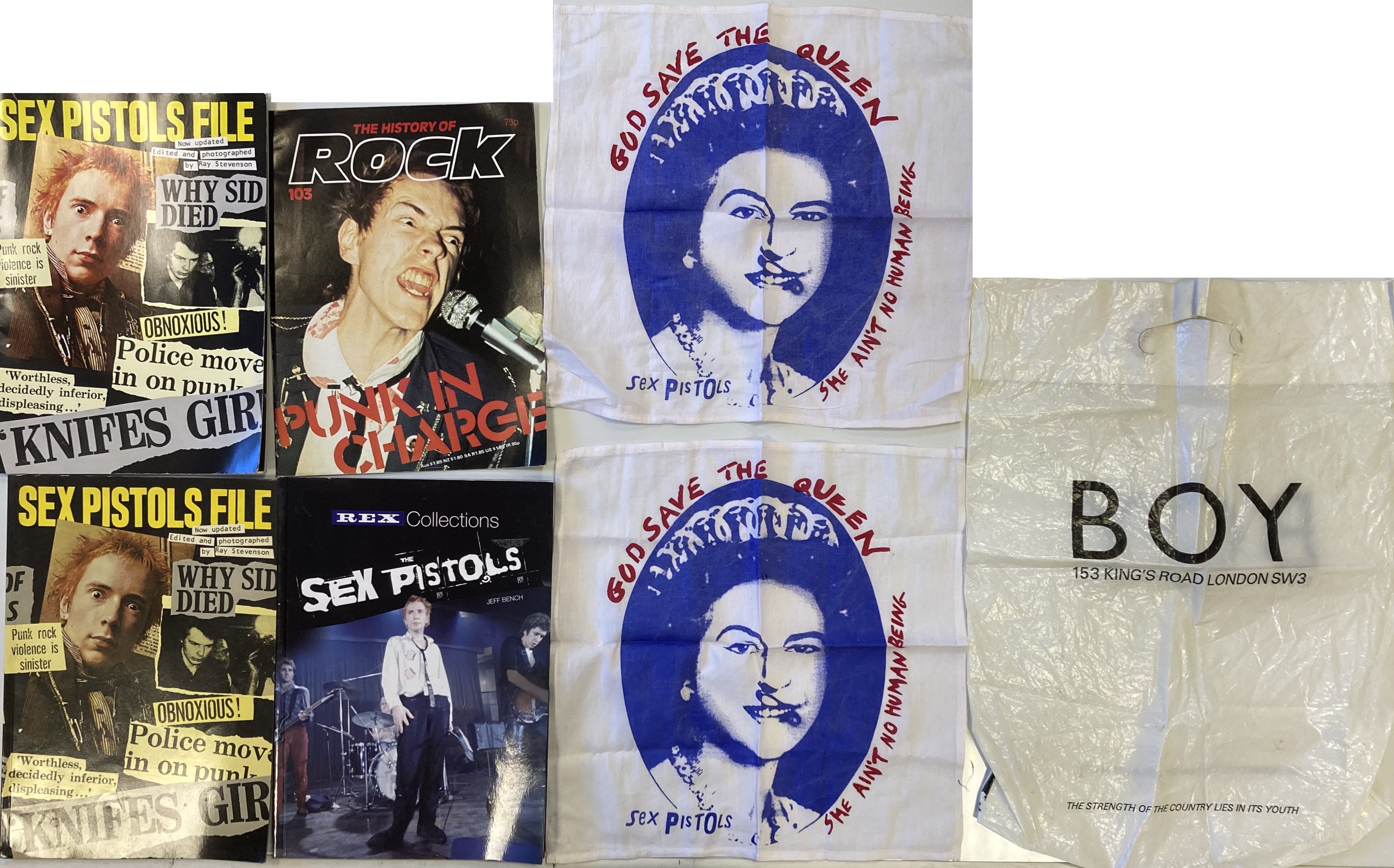 Lot 38 - PUNK MEMORABILIA