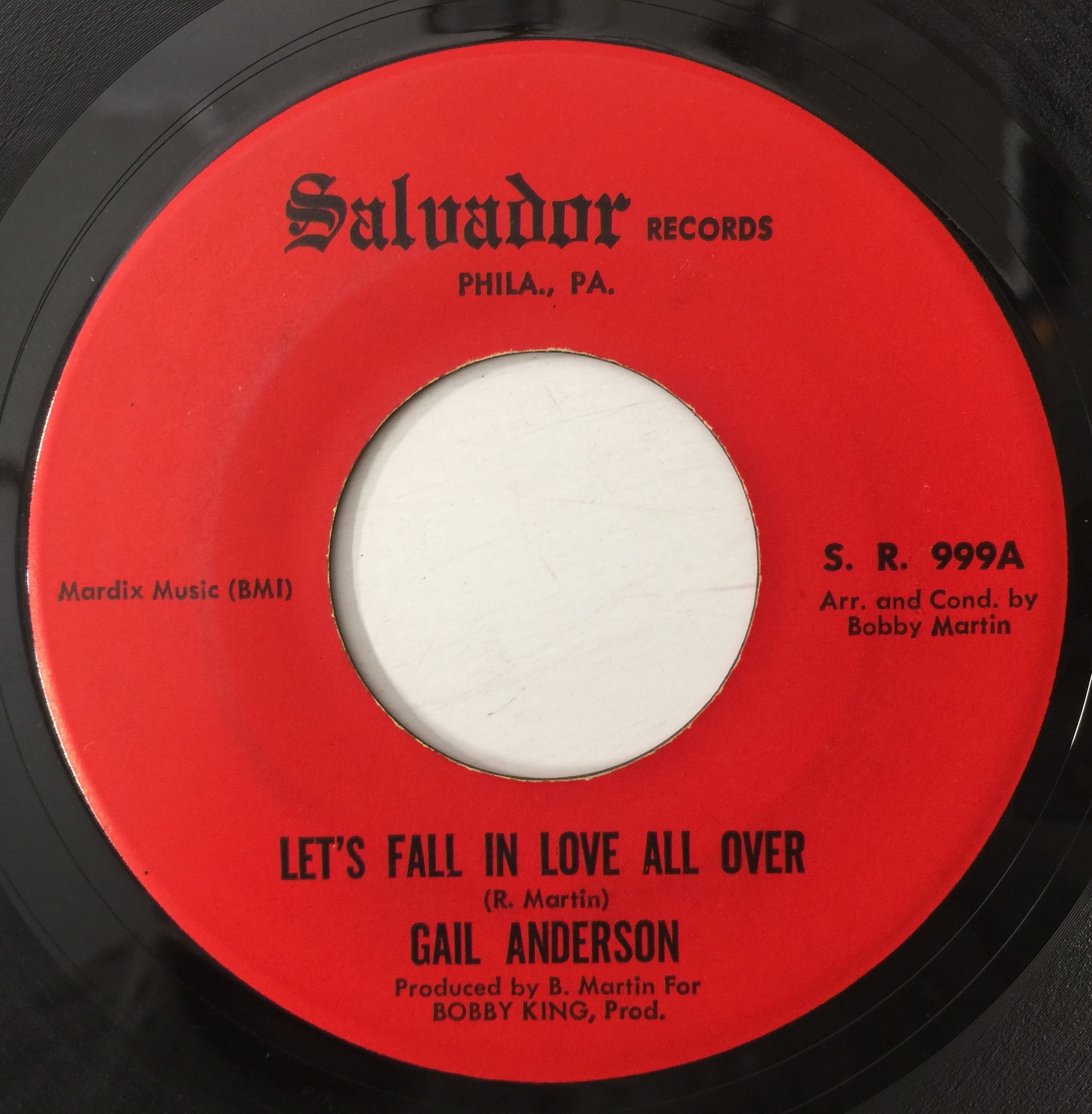 Lot 73 - GAIL ANDERSON - BE PROUD (YOU'RE IN LOVE) 7"