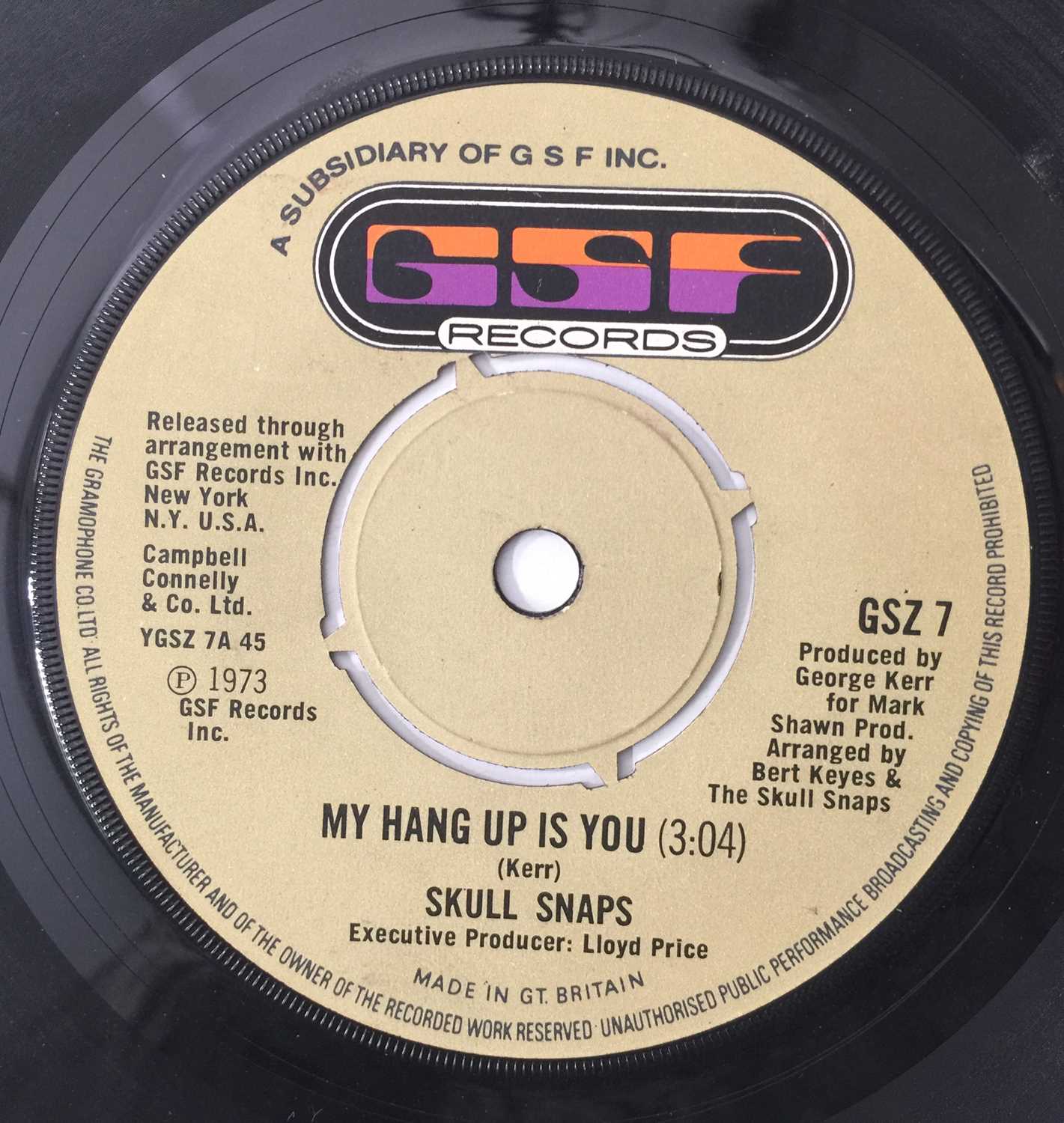Lot 79 - SKULL SNAPS - MY HANG UP IS YOU/ IT'S A NEW