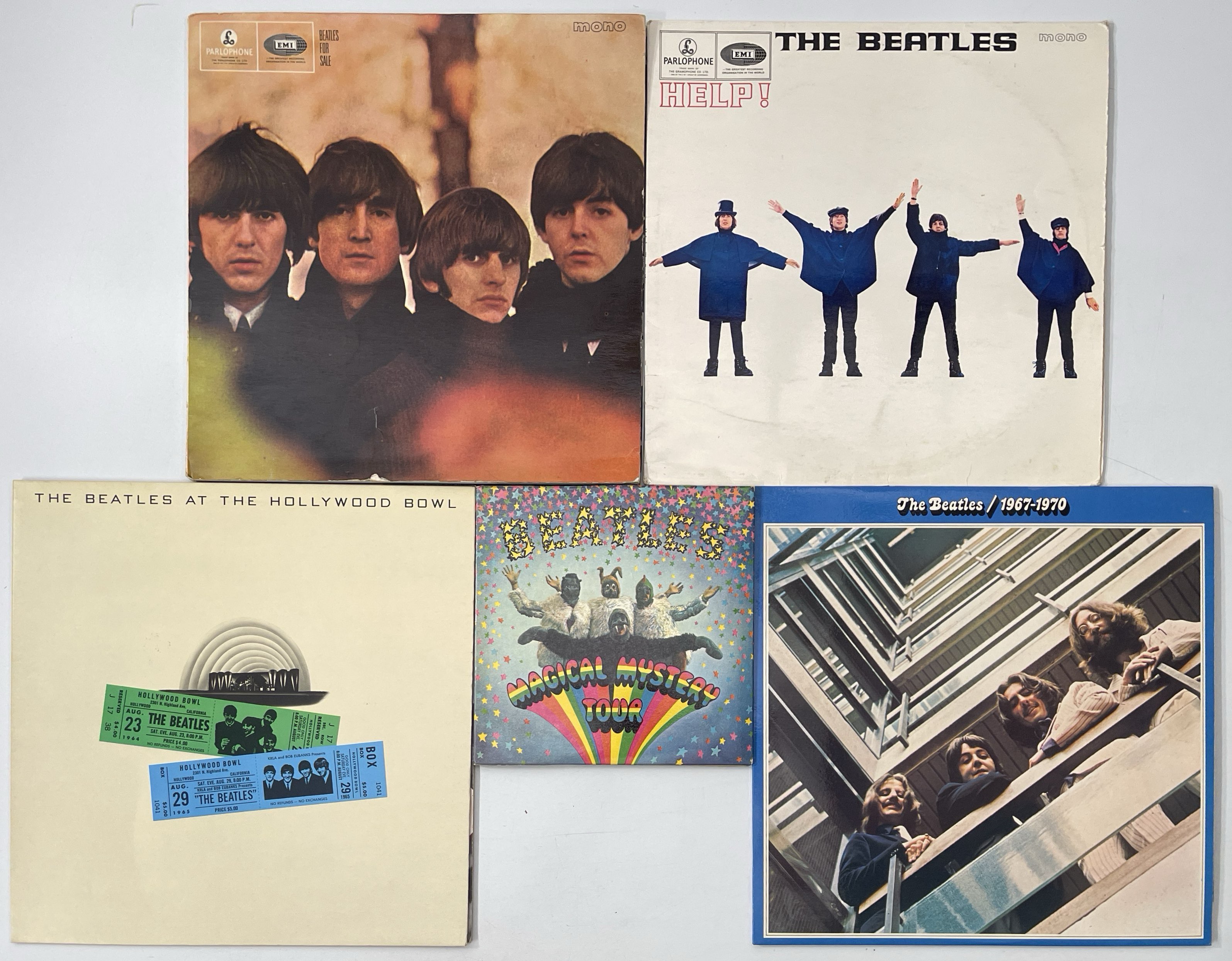 Lot 95 - THE BEATLES - LP/ 7" PACK (INC WIDE SPINE SGT