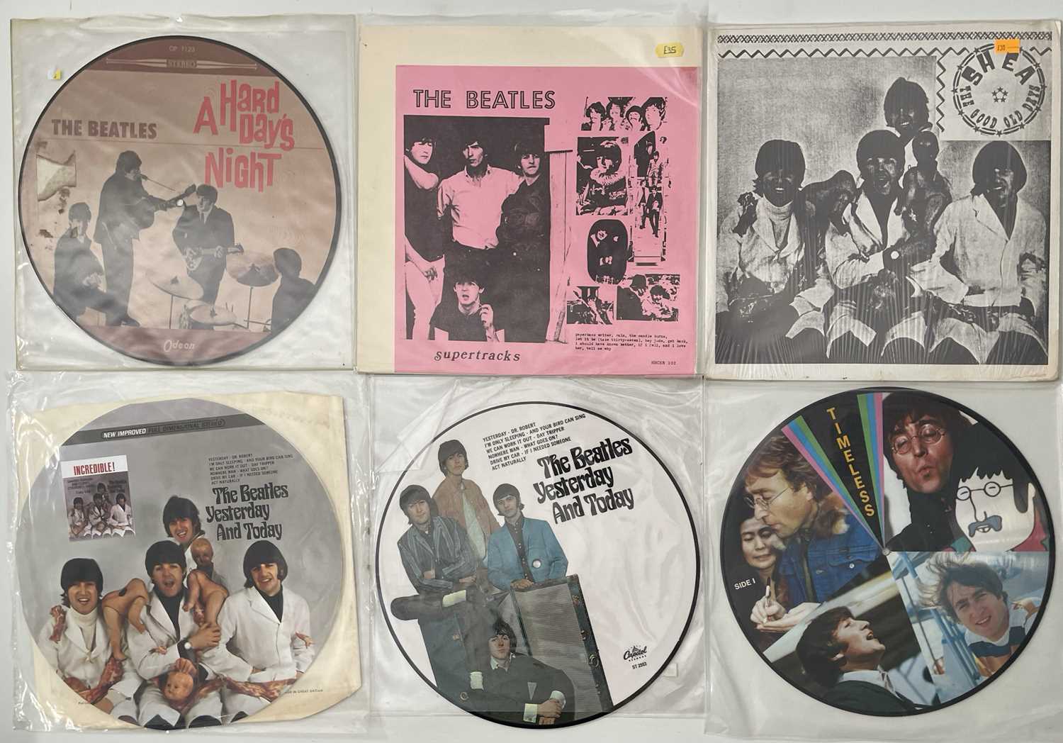 Lot 96 - THE BEATLES - PRIVATE/ PICTURE DISC RELEASES
