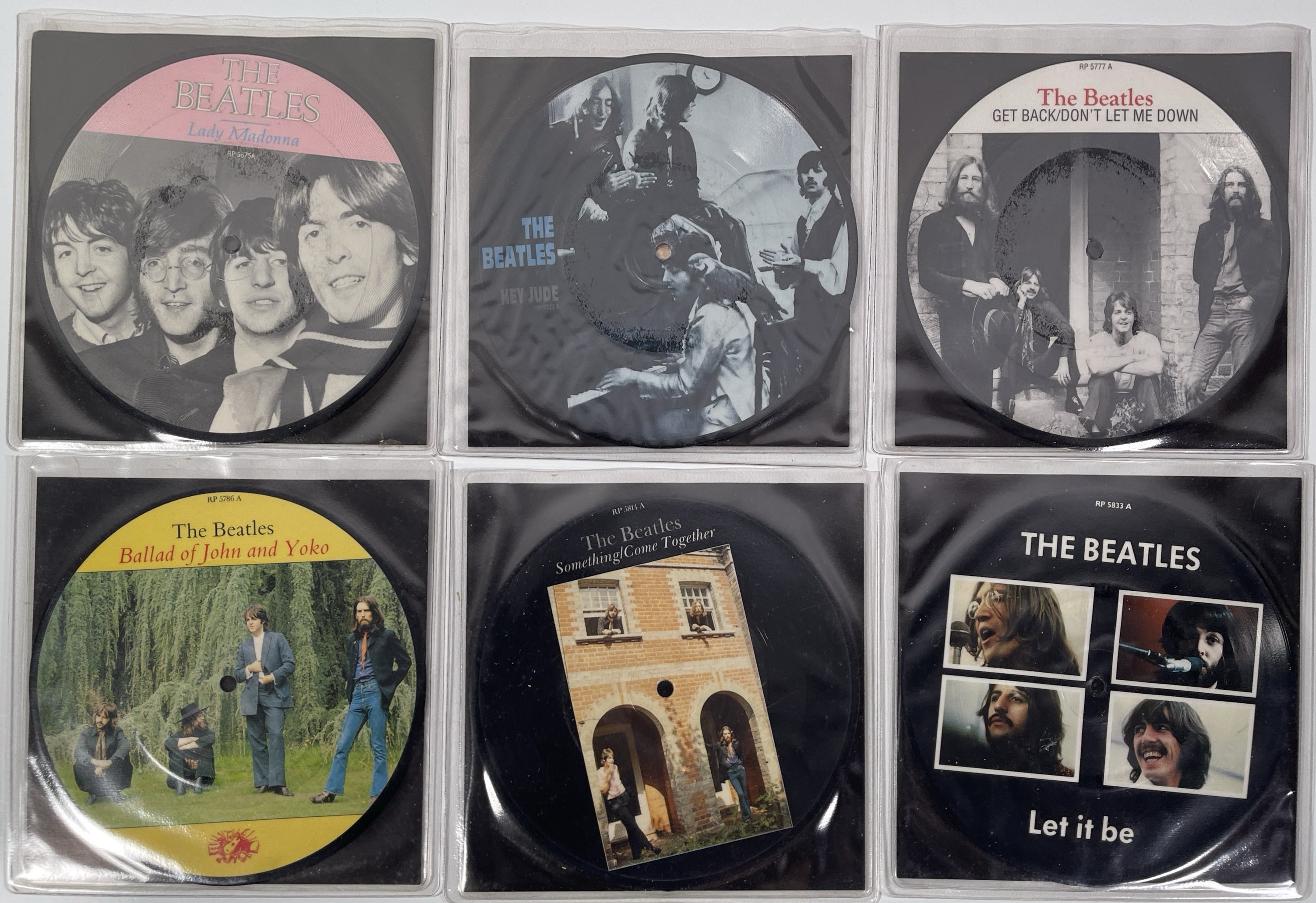 Lot 103 - THE BEATLES - 7" PICTURE DISC COLLECTION