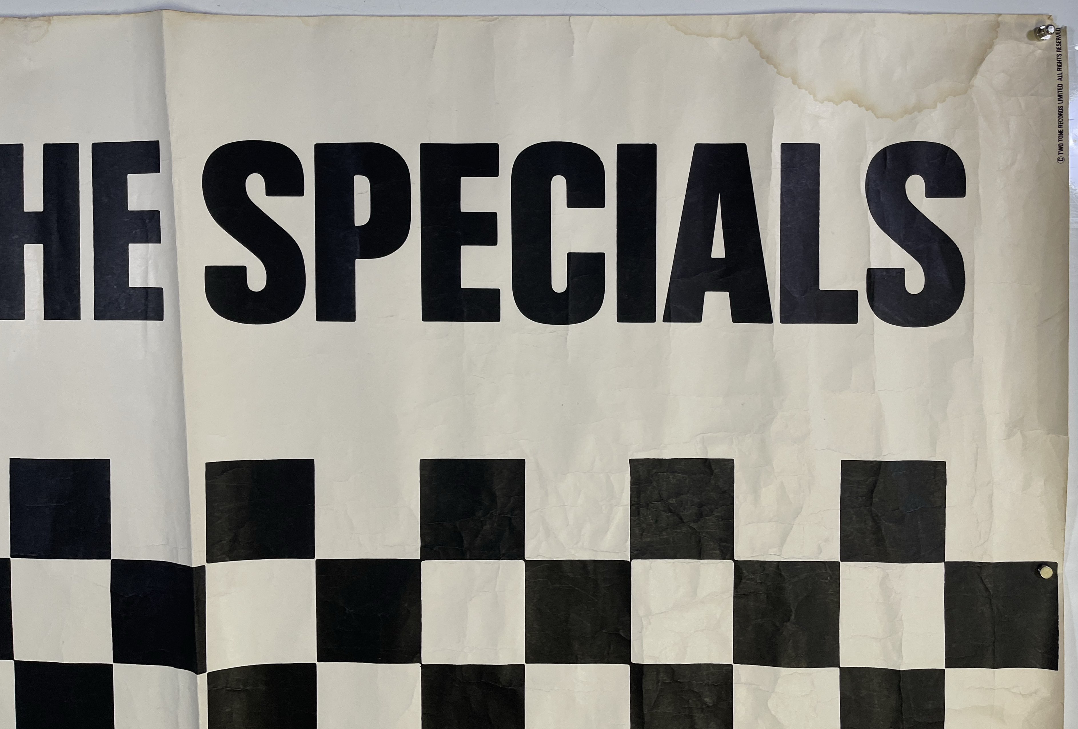 Lot 219 - THE SPECIALS - ORIGINAL GANGSTERS BILLBOARD