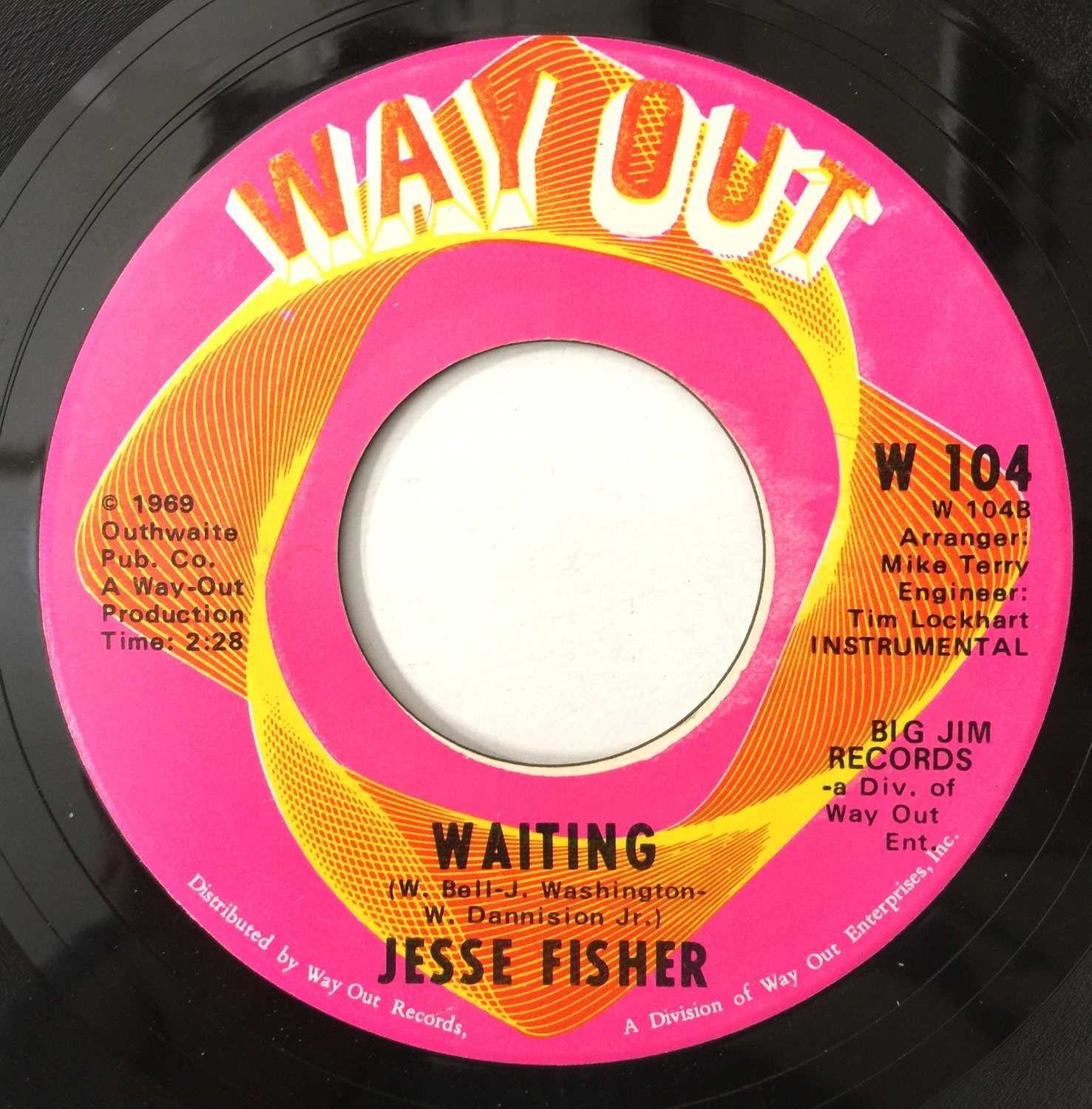 Lot 147 - JESSE FISHER - YOUR NOT LOVING A BEGINNER 7"