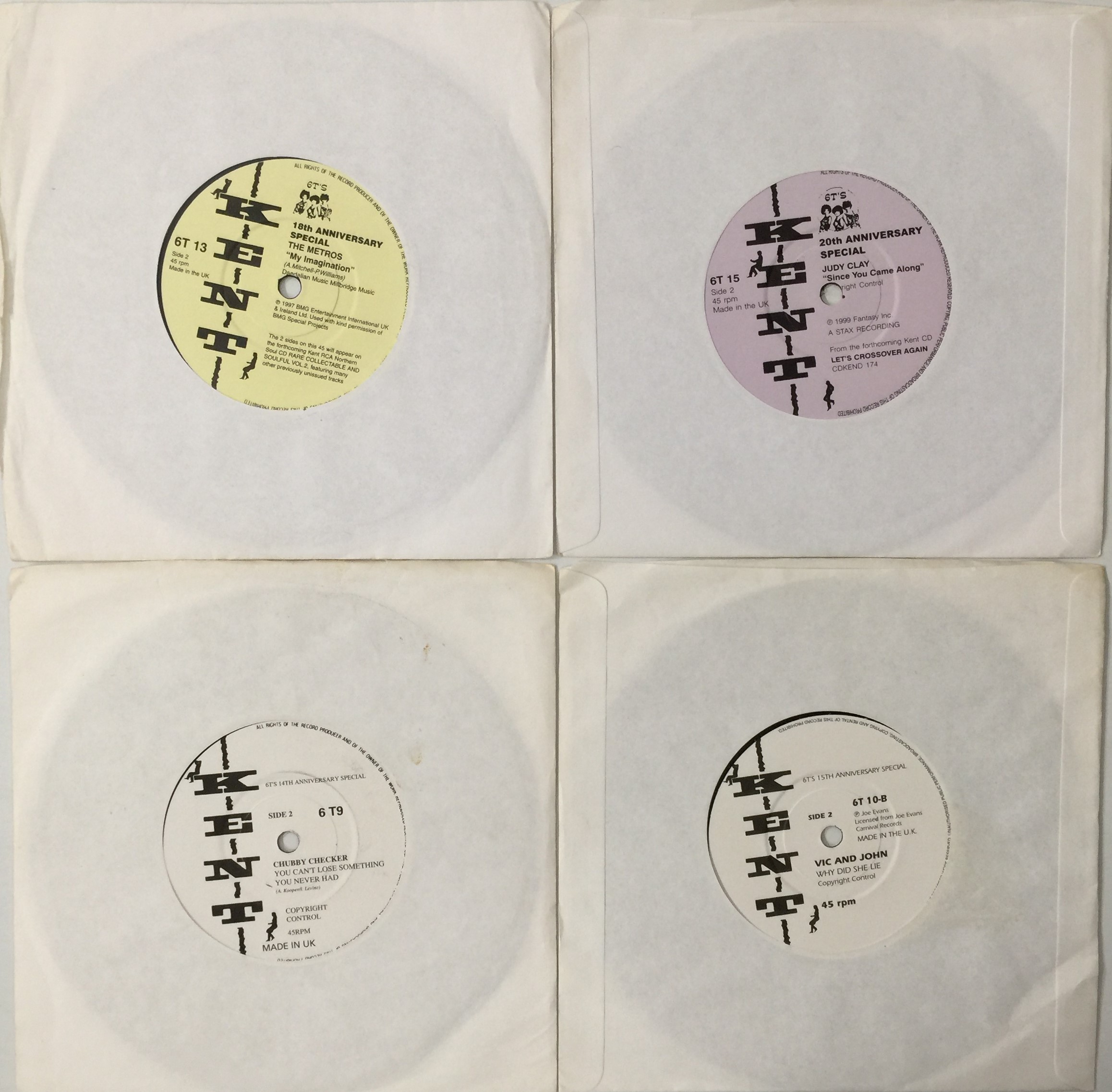 Lot 157 - KENT - 7" PACK