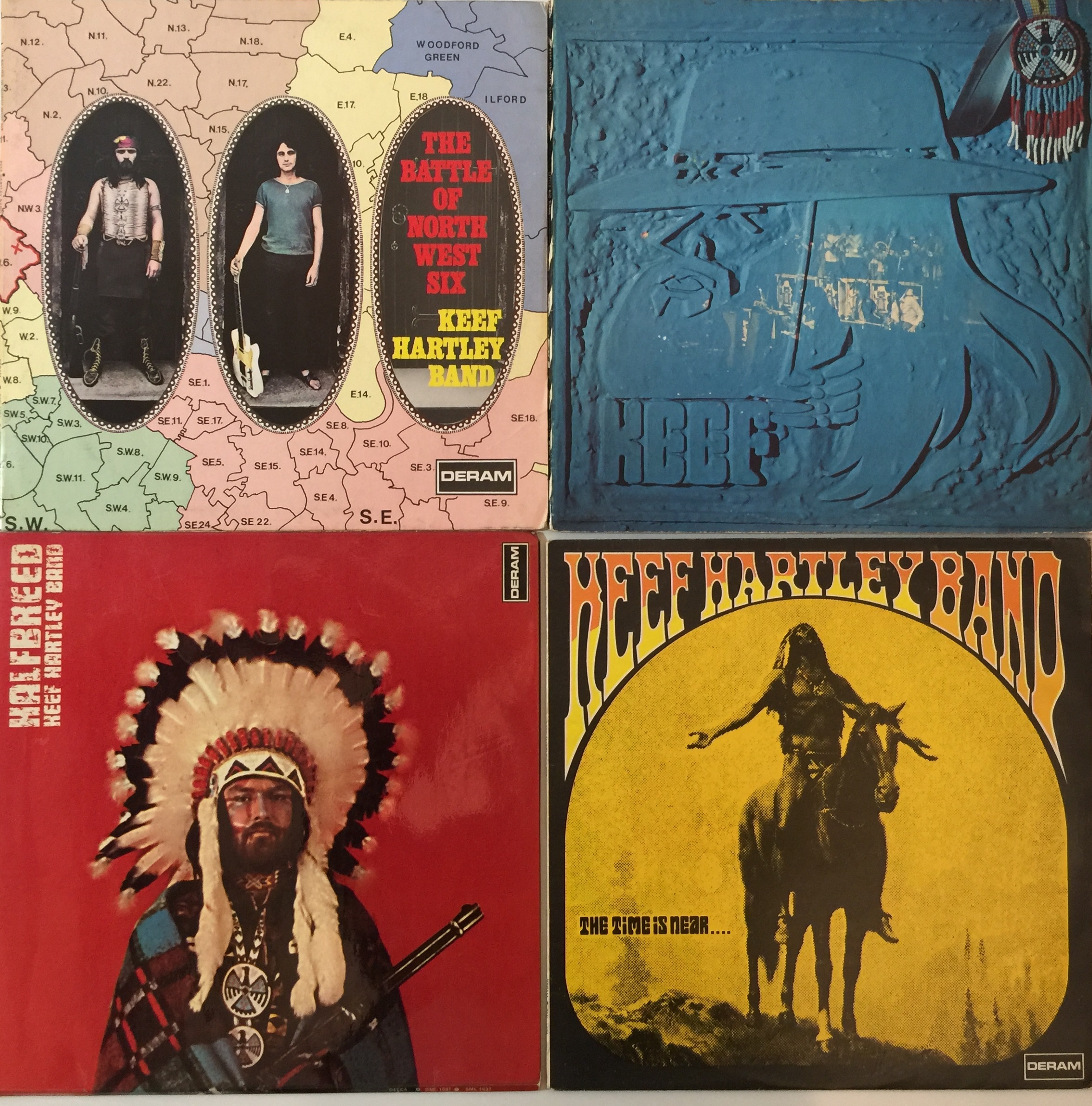 Lot 1207 - The Keef Hartley Band - LP Rarities