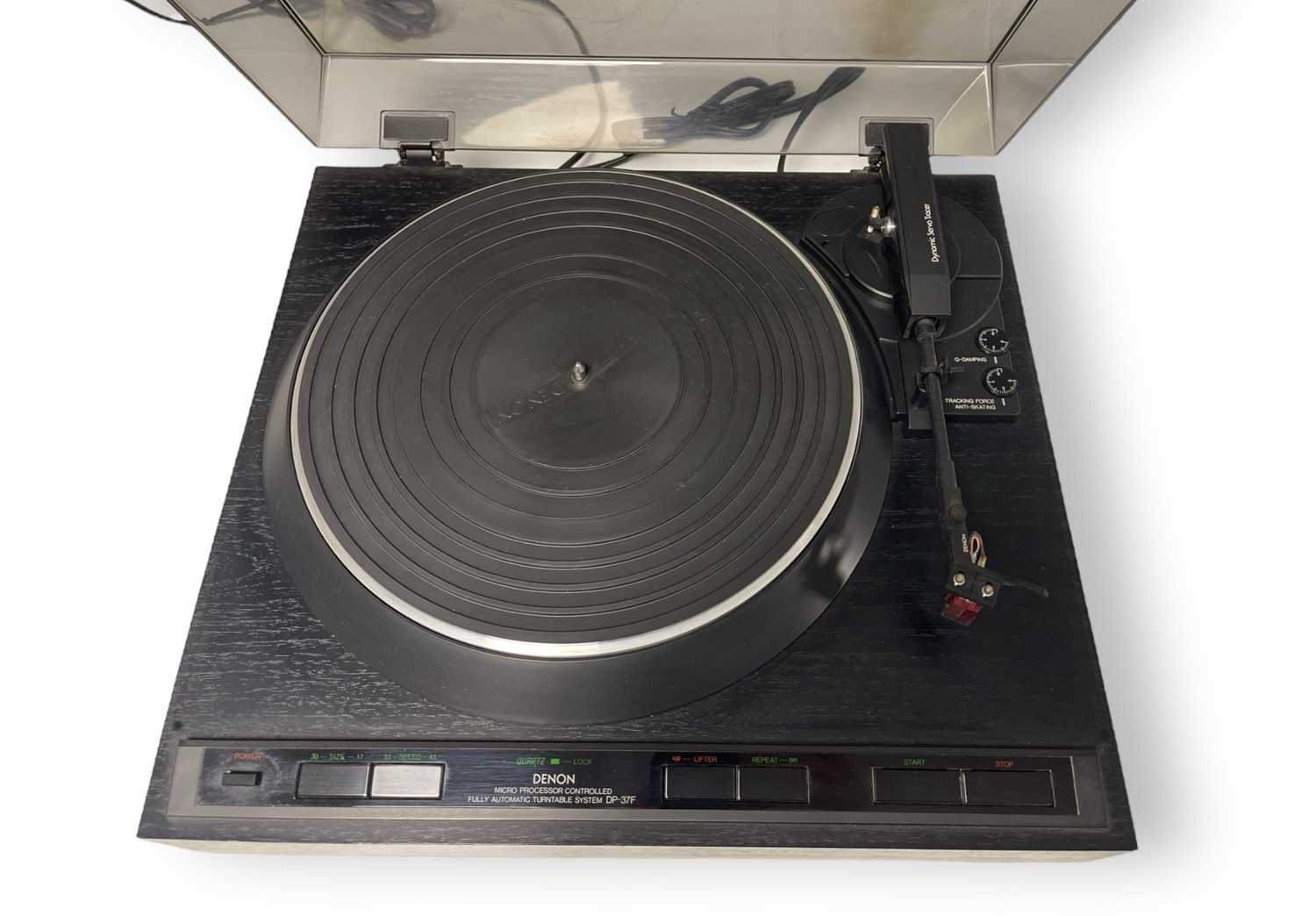 Lot 14 - DENON DP-37F TURNTABLE.