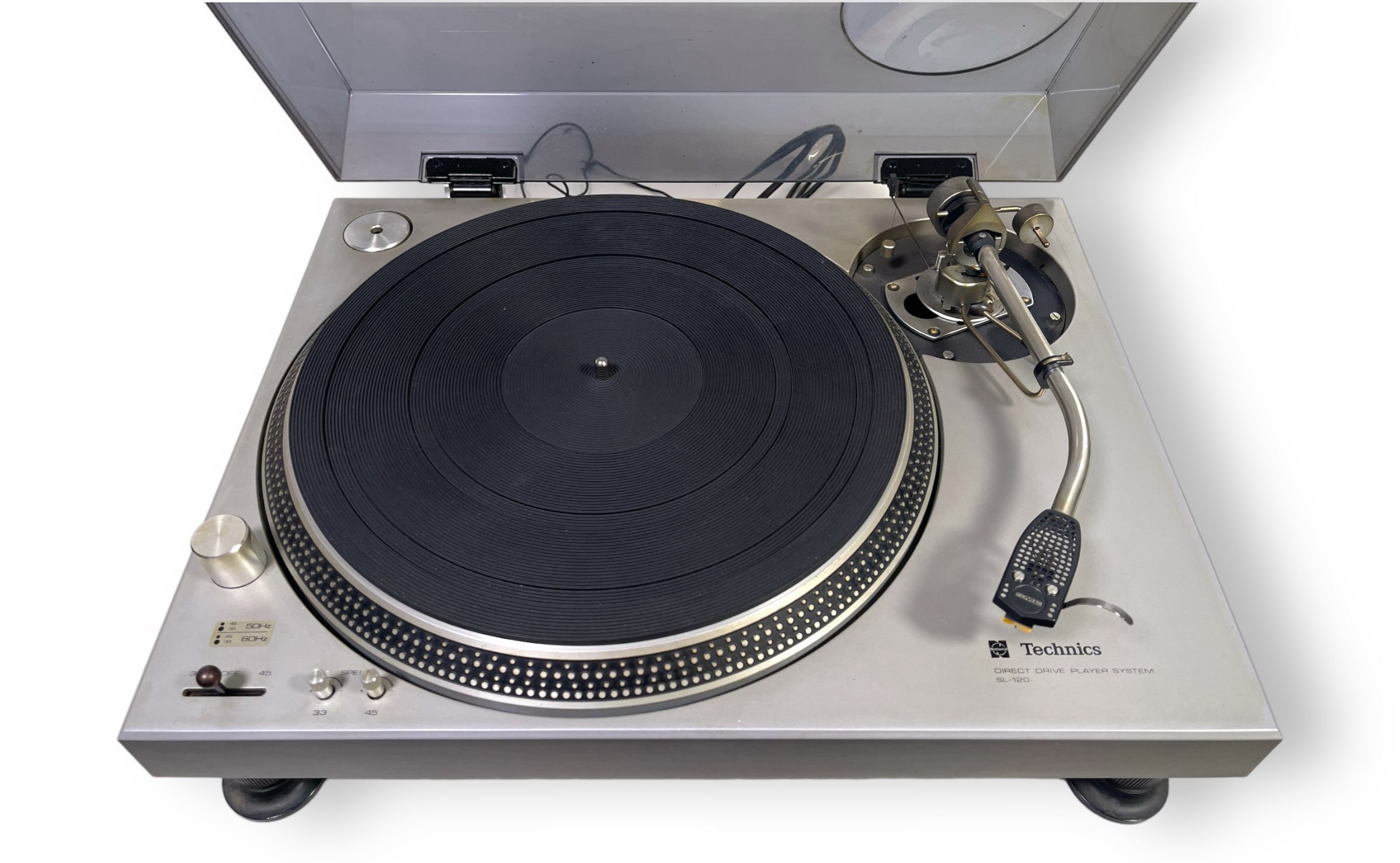 Lot 16 - TECHNICS SL-120 DIRECT DRIVE TURNTABLE.