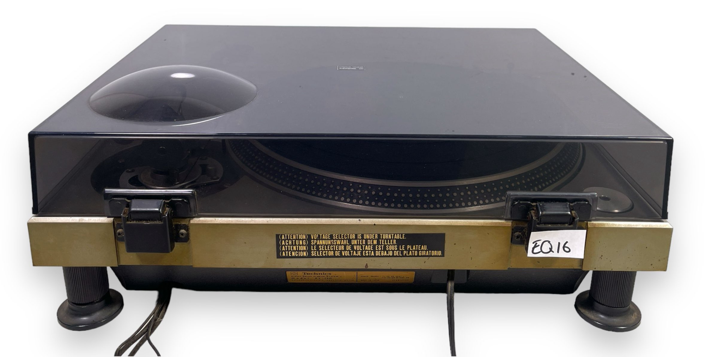 Lot 16 - TECHNICS SL-120 DIRECT DRIVE TURNTABLE.