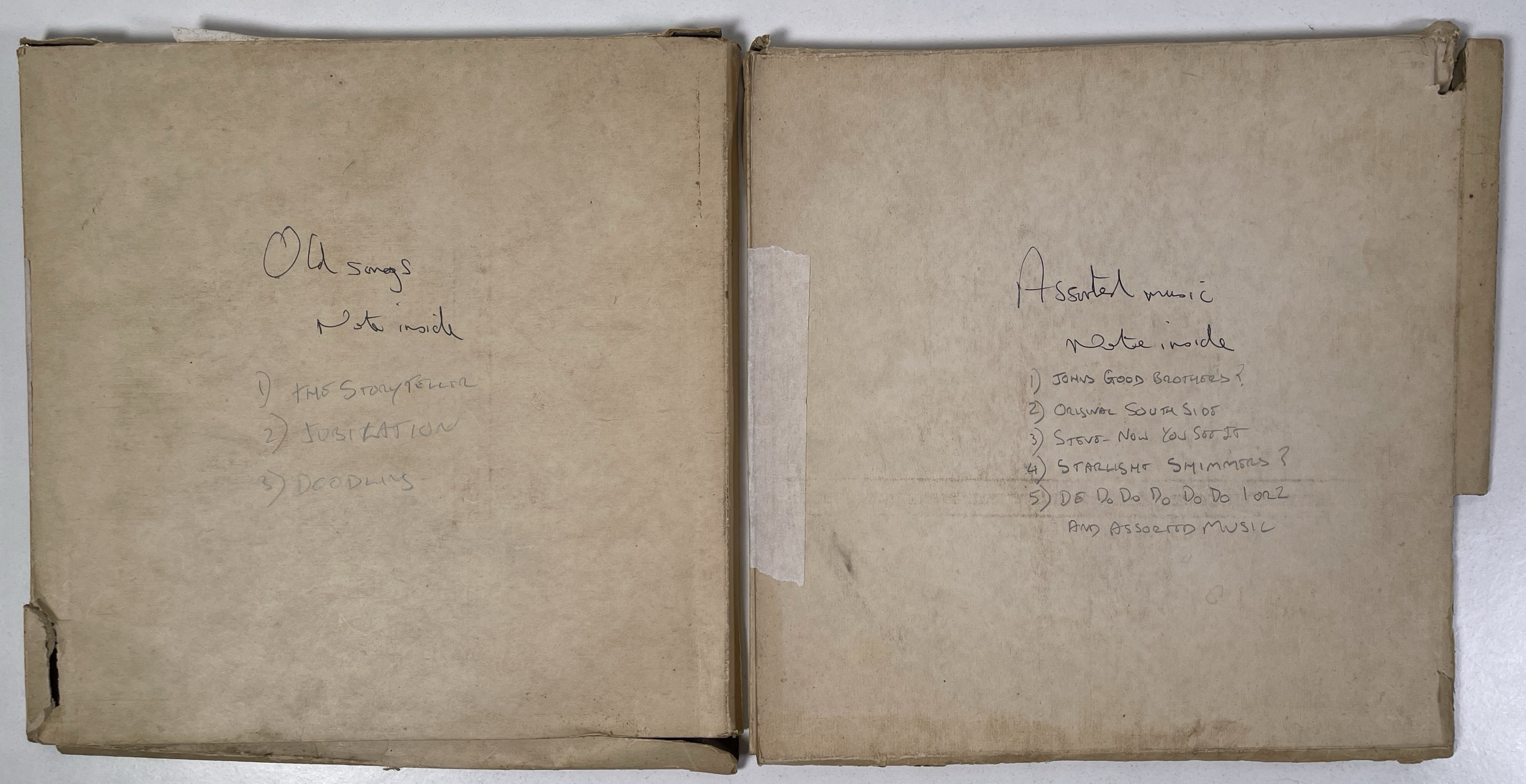 Lot 492 - YES - STUDIO RECORDING TAPES.