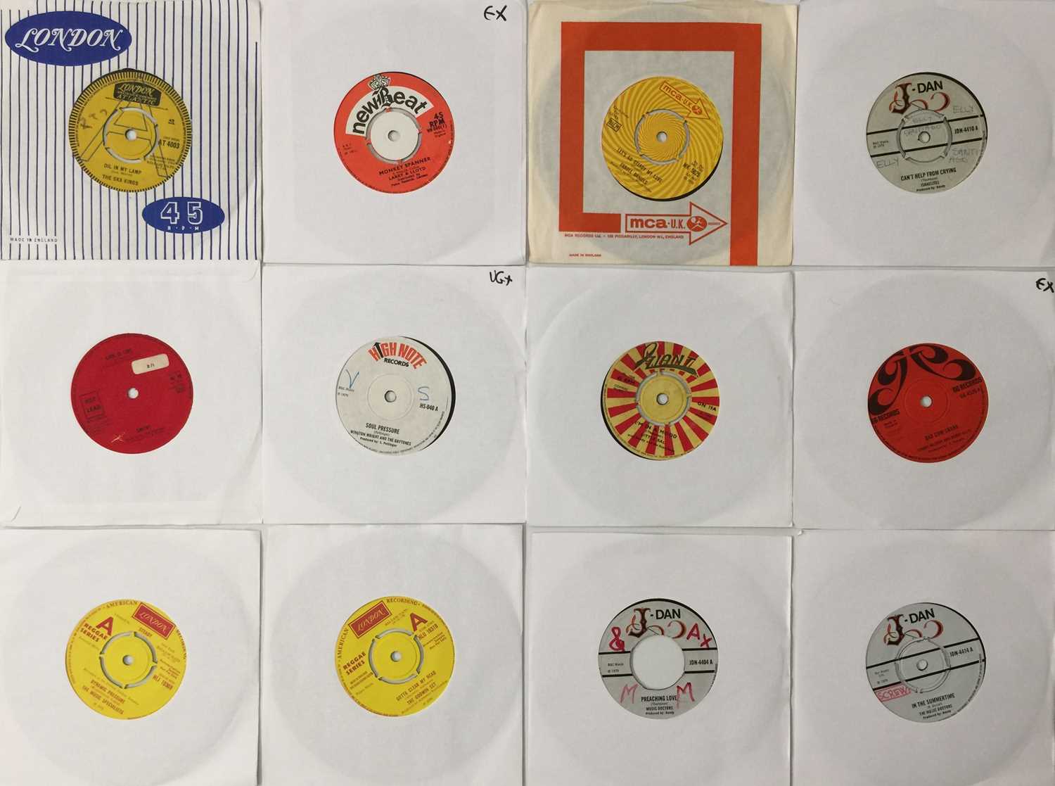 Lot 216 - REGGAE - 7" COLLECTION (BRITISH LABELS G TO